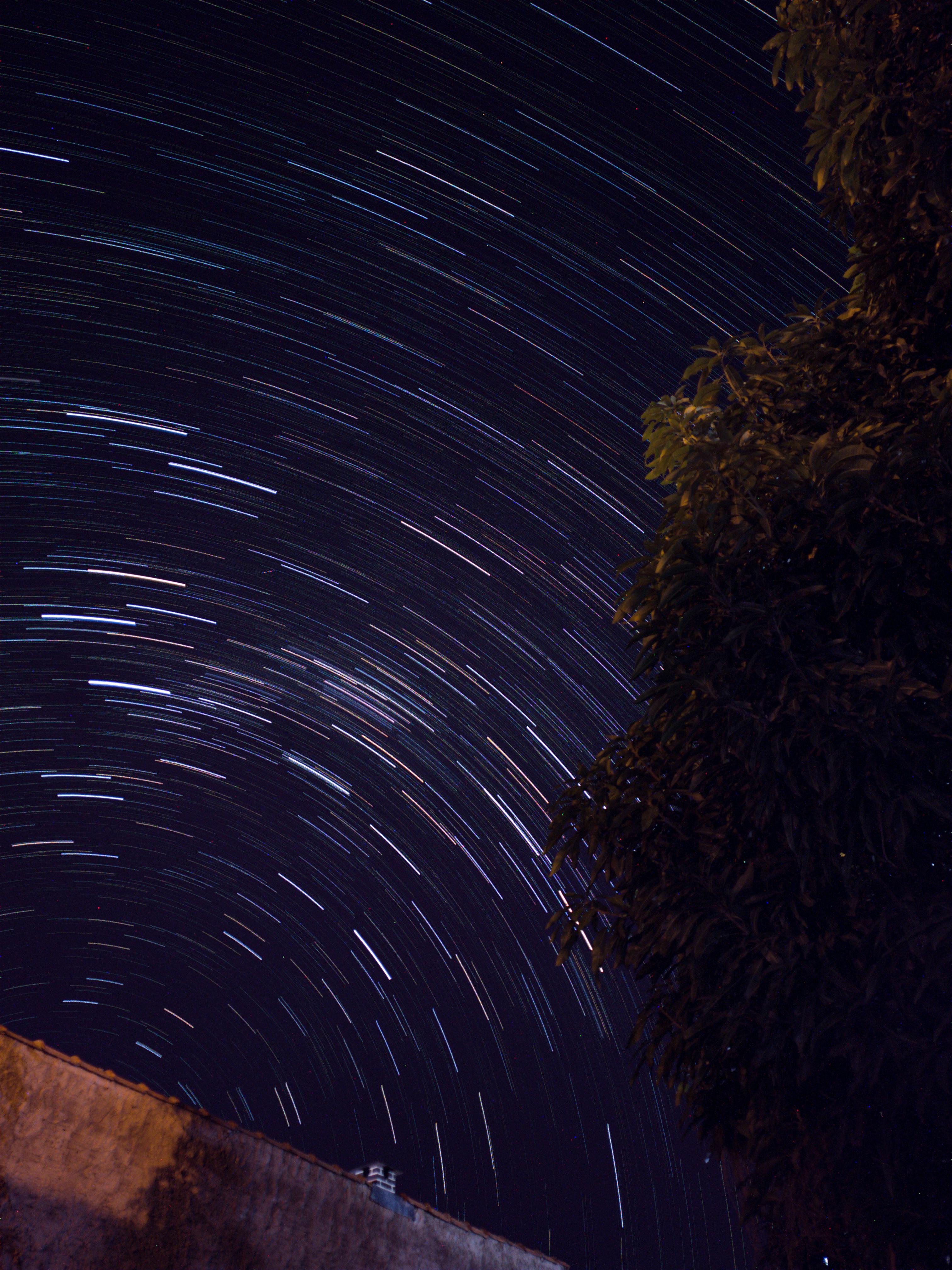 Long Exposure Photo of a Night Sky · Free Stock Photo