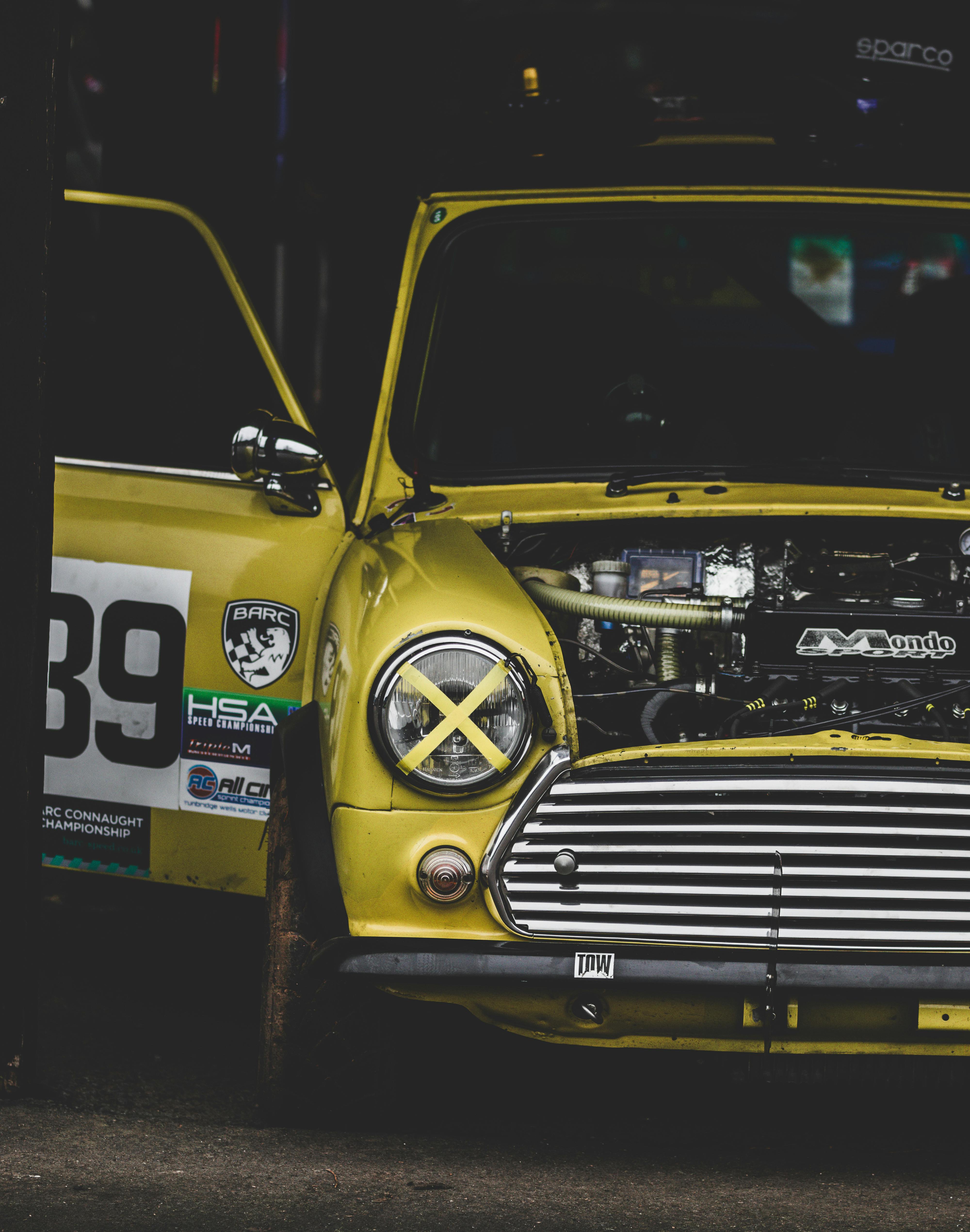 Retro Racing Car · Free Stock Photo