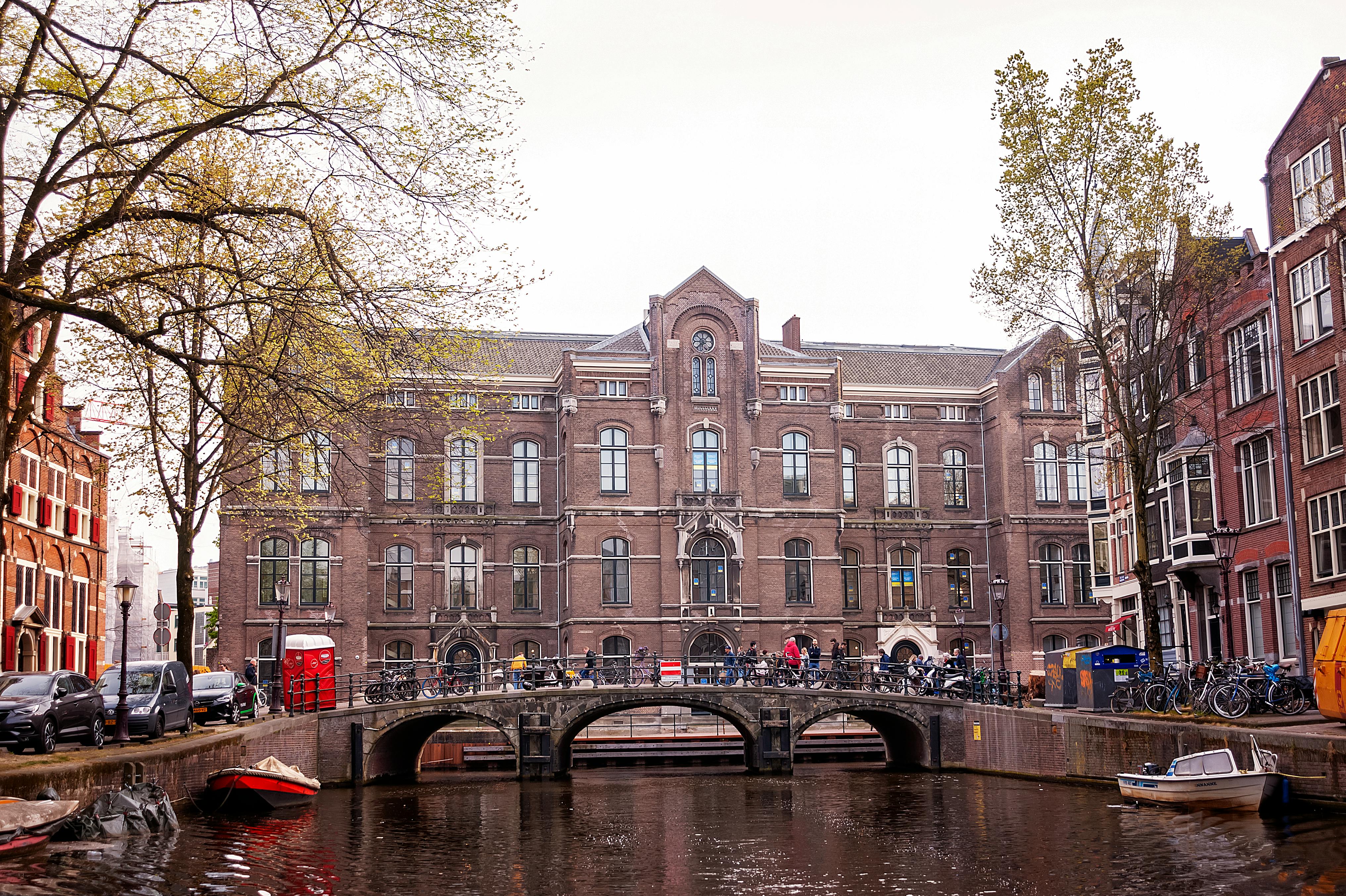One of the Buildings of the University of Amsterdam · Free Stock Photo