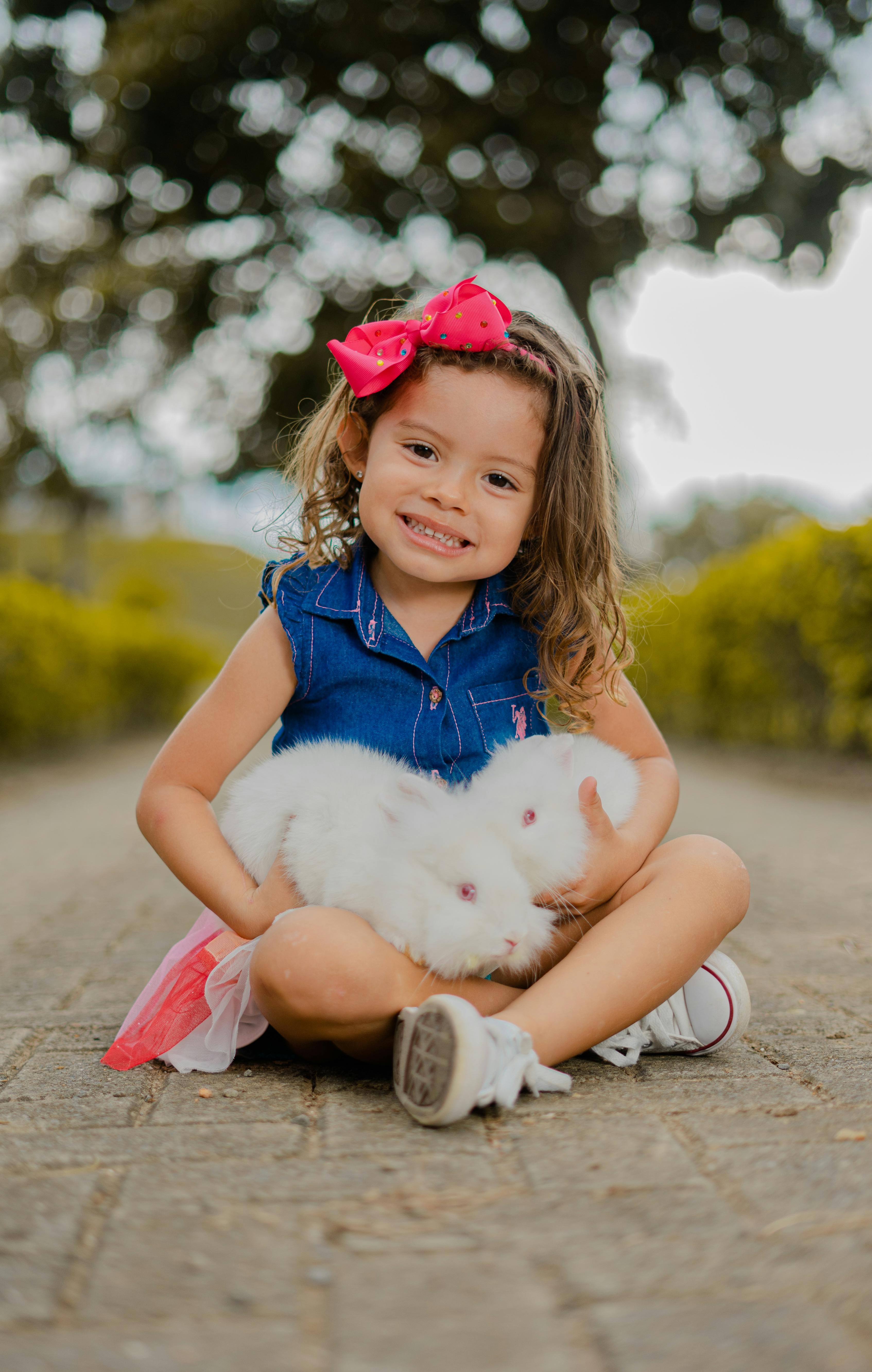 Girl With Bunnies Photos, Download The BEST Free Girl With Bunnies ...