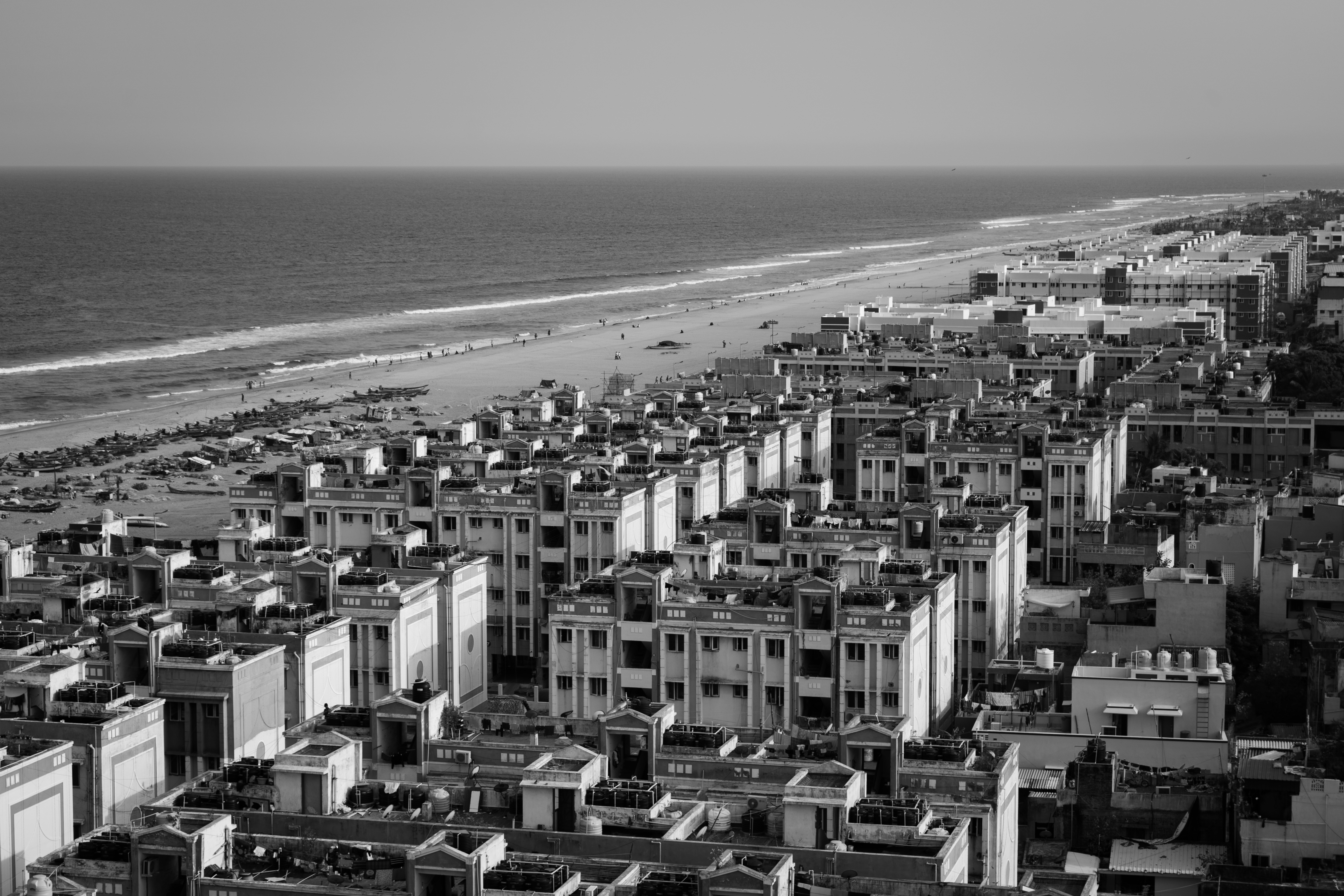 View of Beachside Apartment Buildings · Free Stock Photo