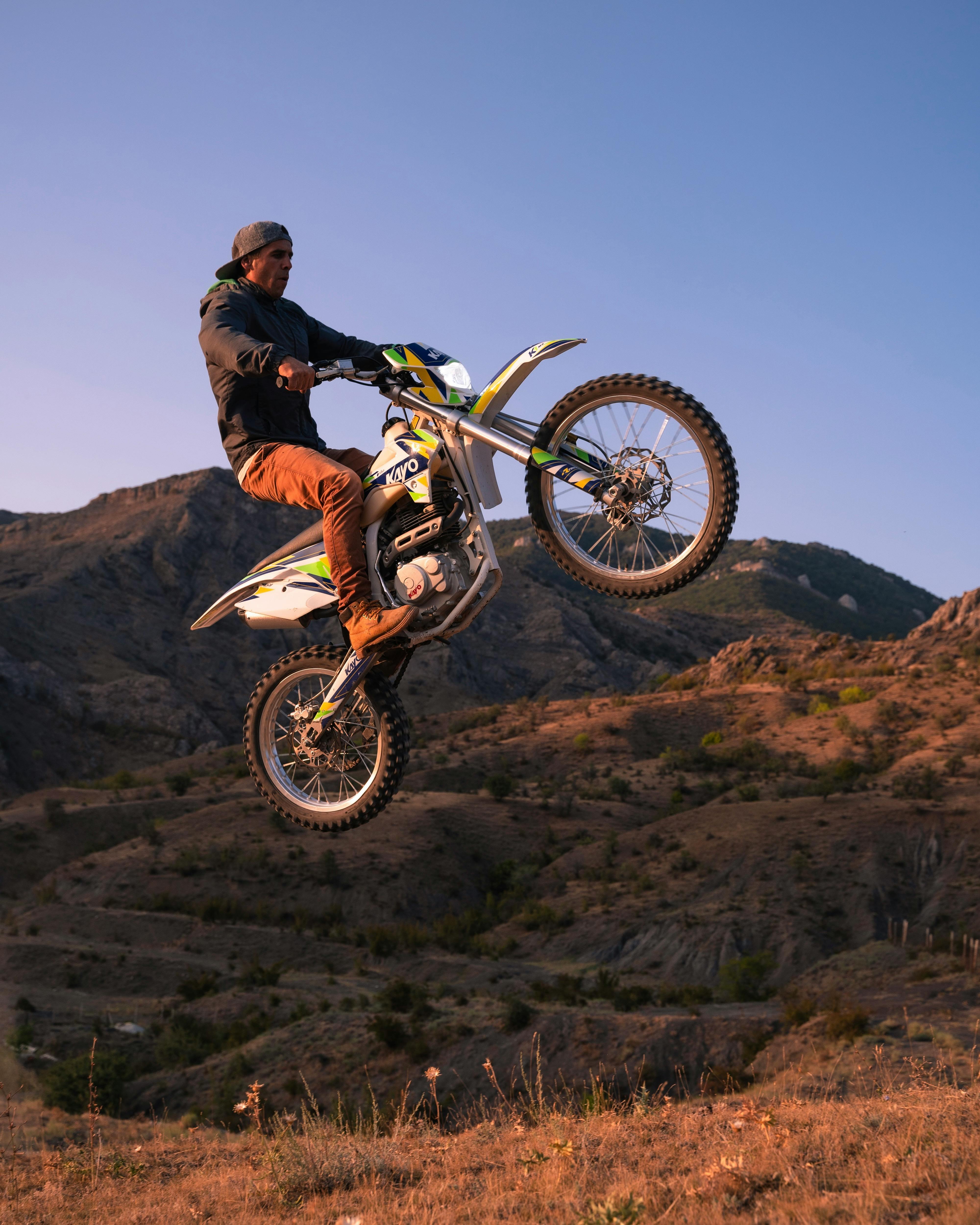 Man Jumping on Motocross · Free Stock Photo
