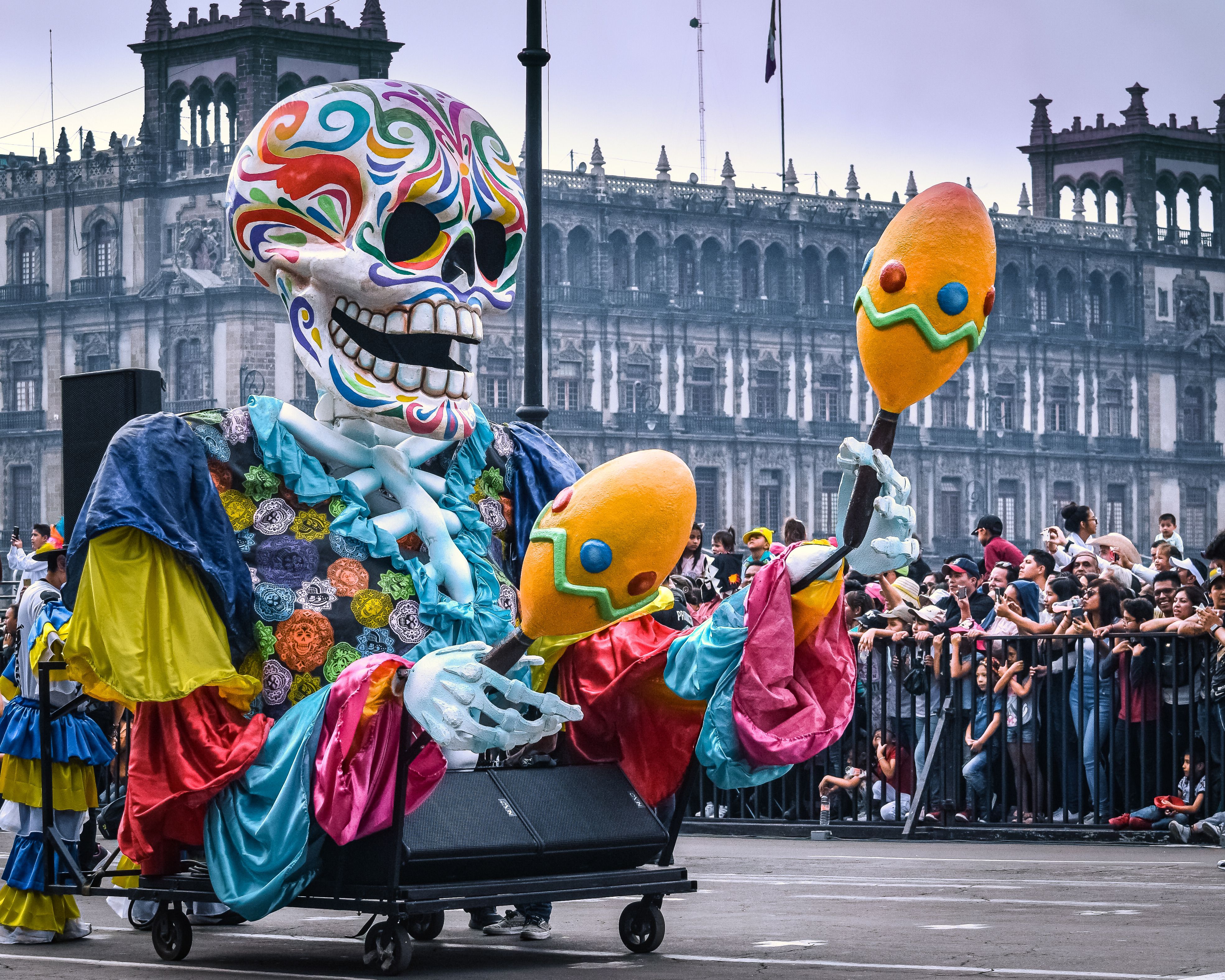 Giant Figure of Death on Parade · Free Stock Photo