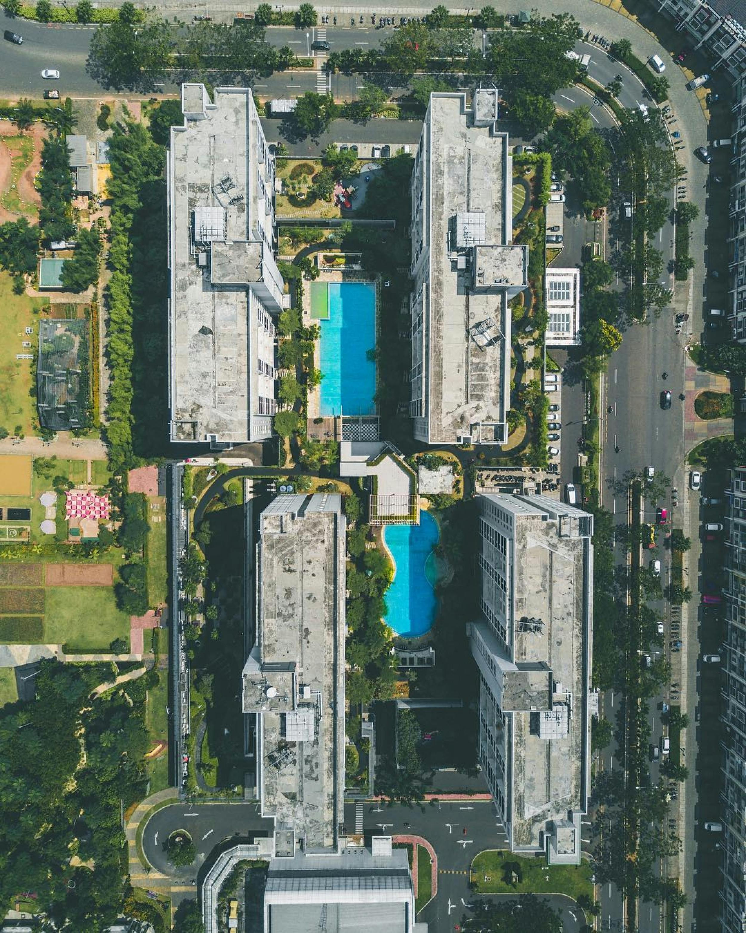 Top View of Condo · Free Stock Photo