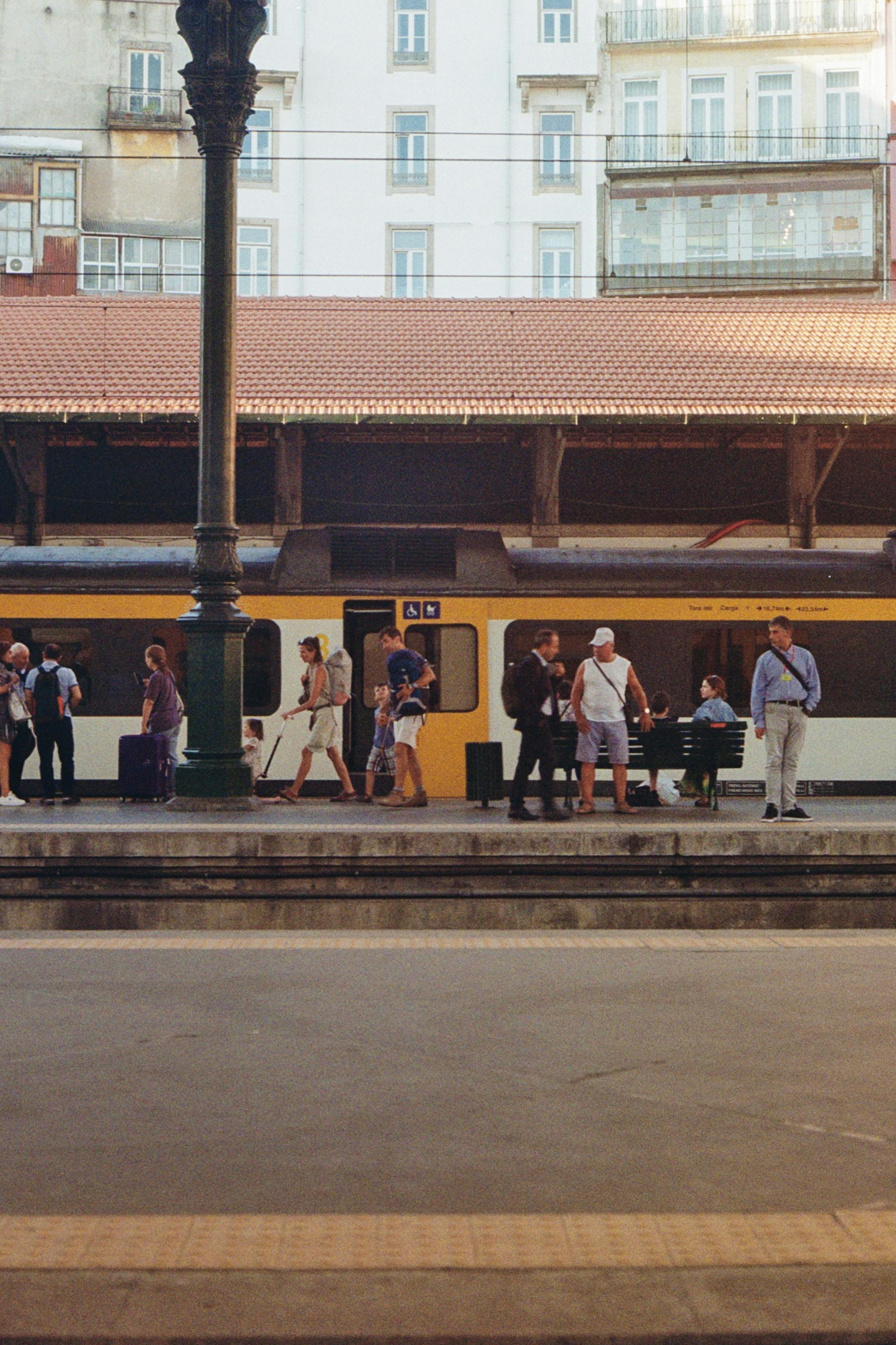 People on the Railway Station · Free Stock Photo
