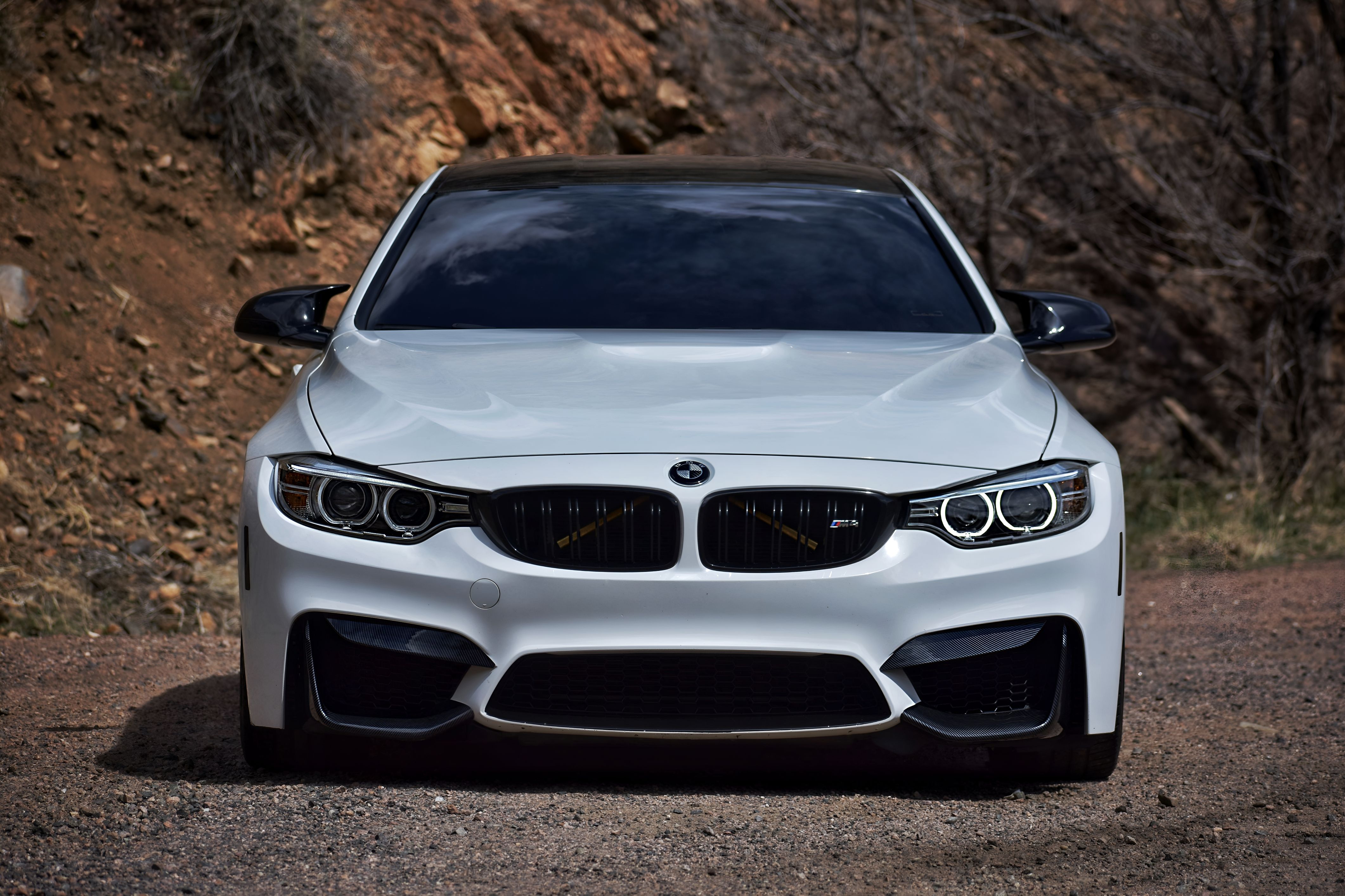 White BMW F80 M3 · Free Stock Photo