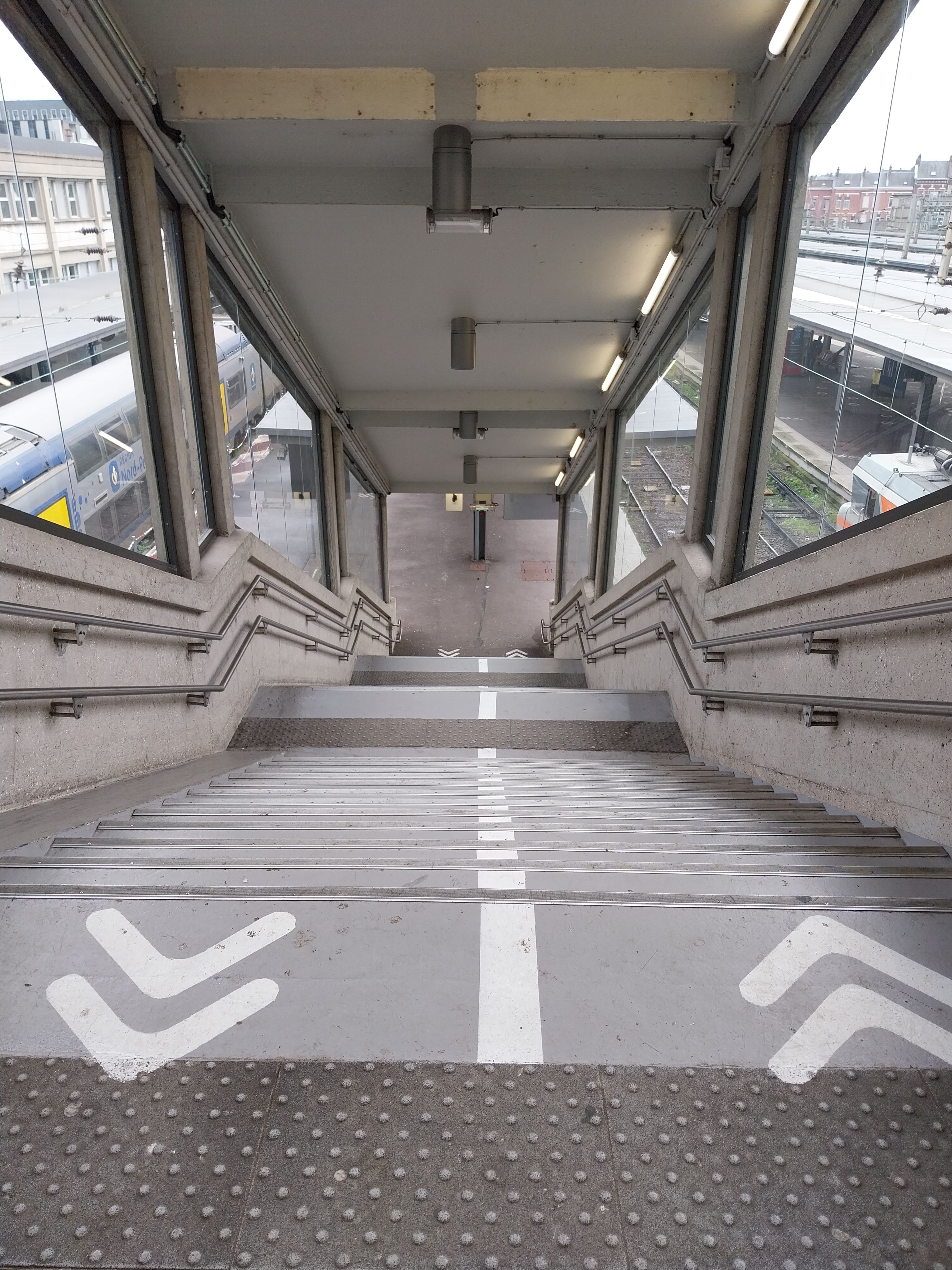 Steps at Railway Station · Free Stock Photo