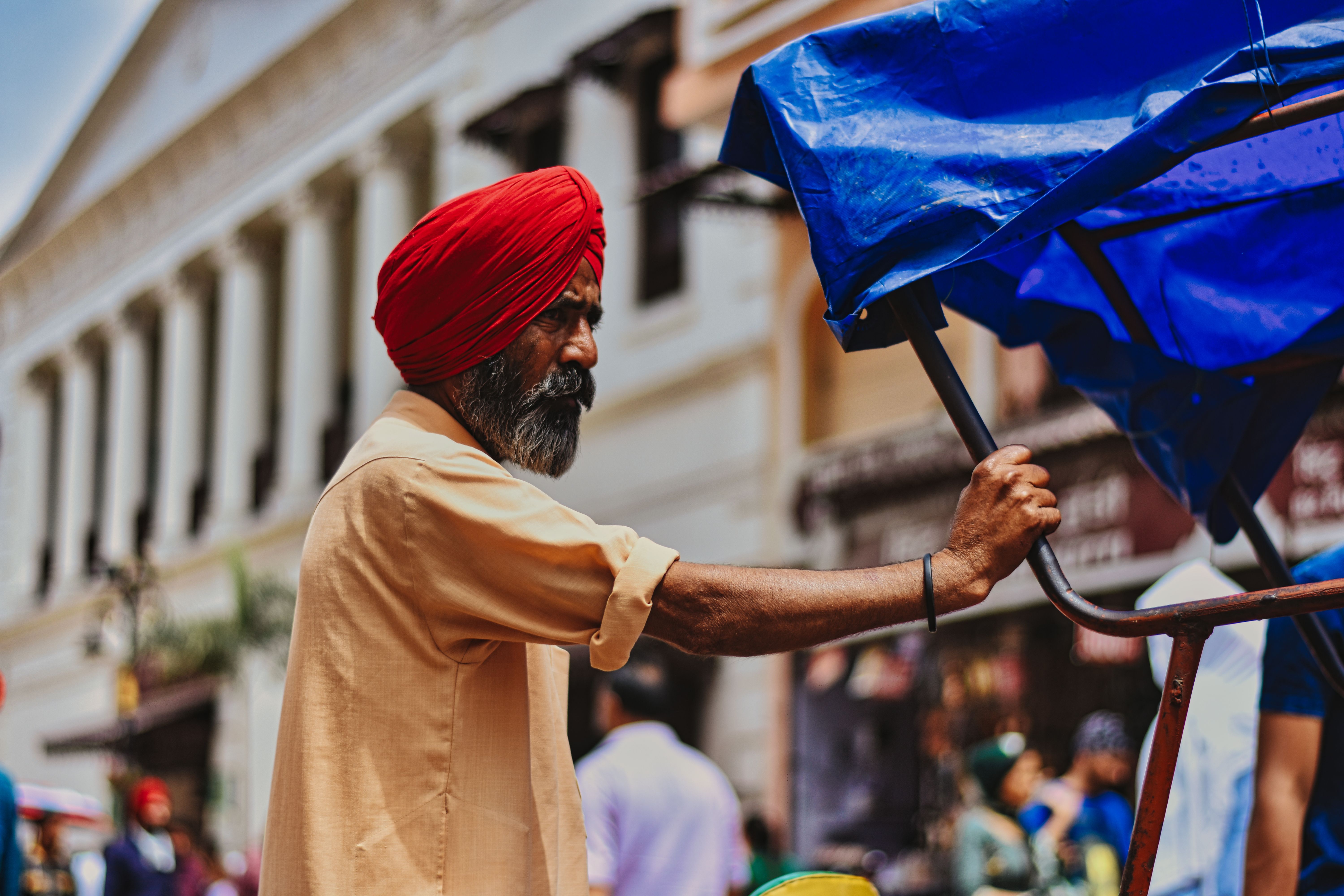 Indian Man in Traditional Clothing · Free Stock Photo