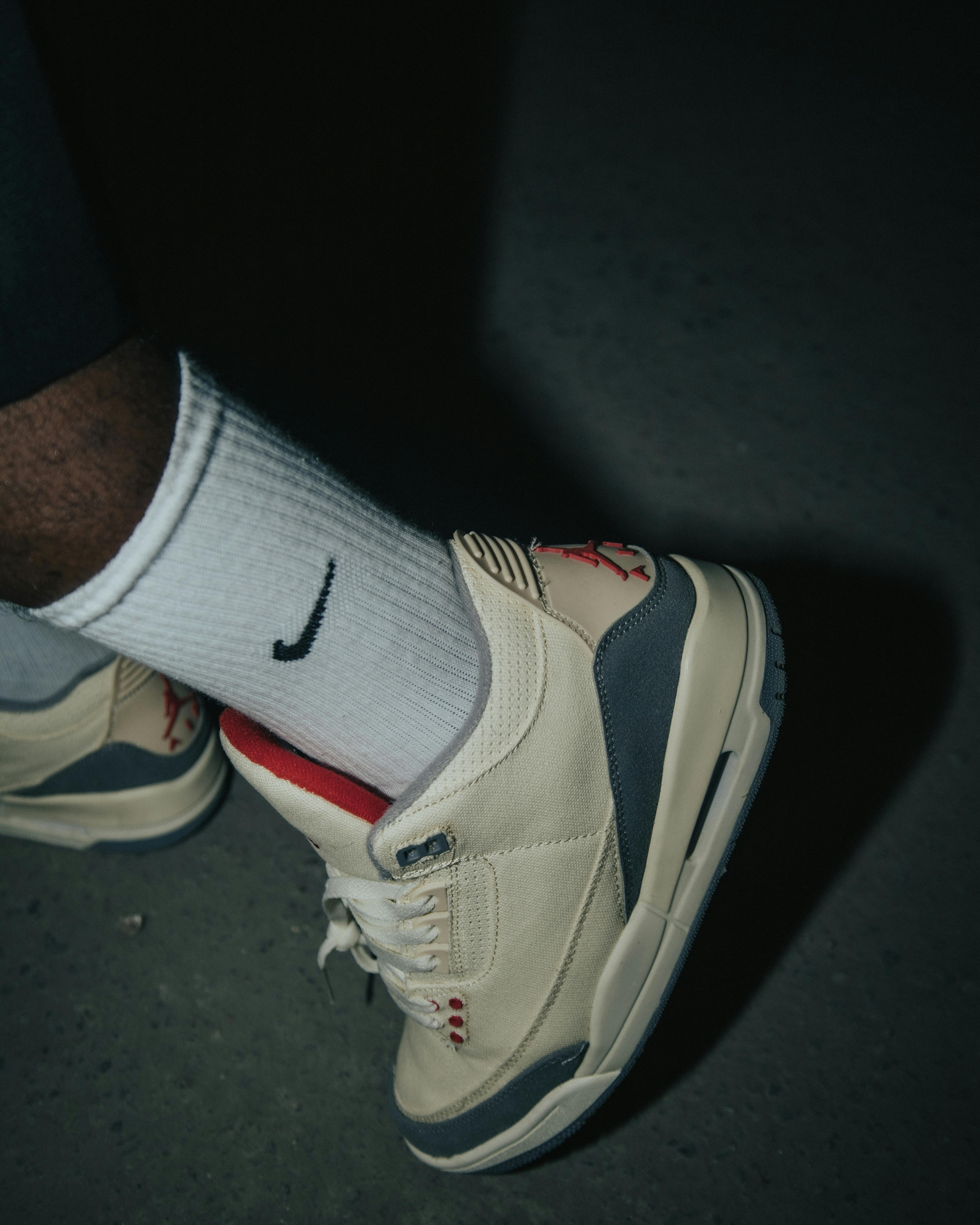 Close up of Shoe and Sock · Free Stock Photo