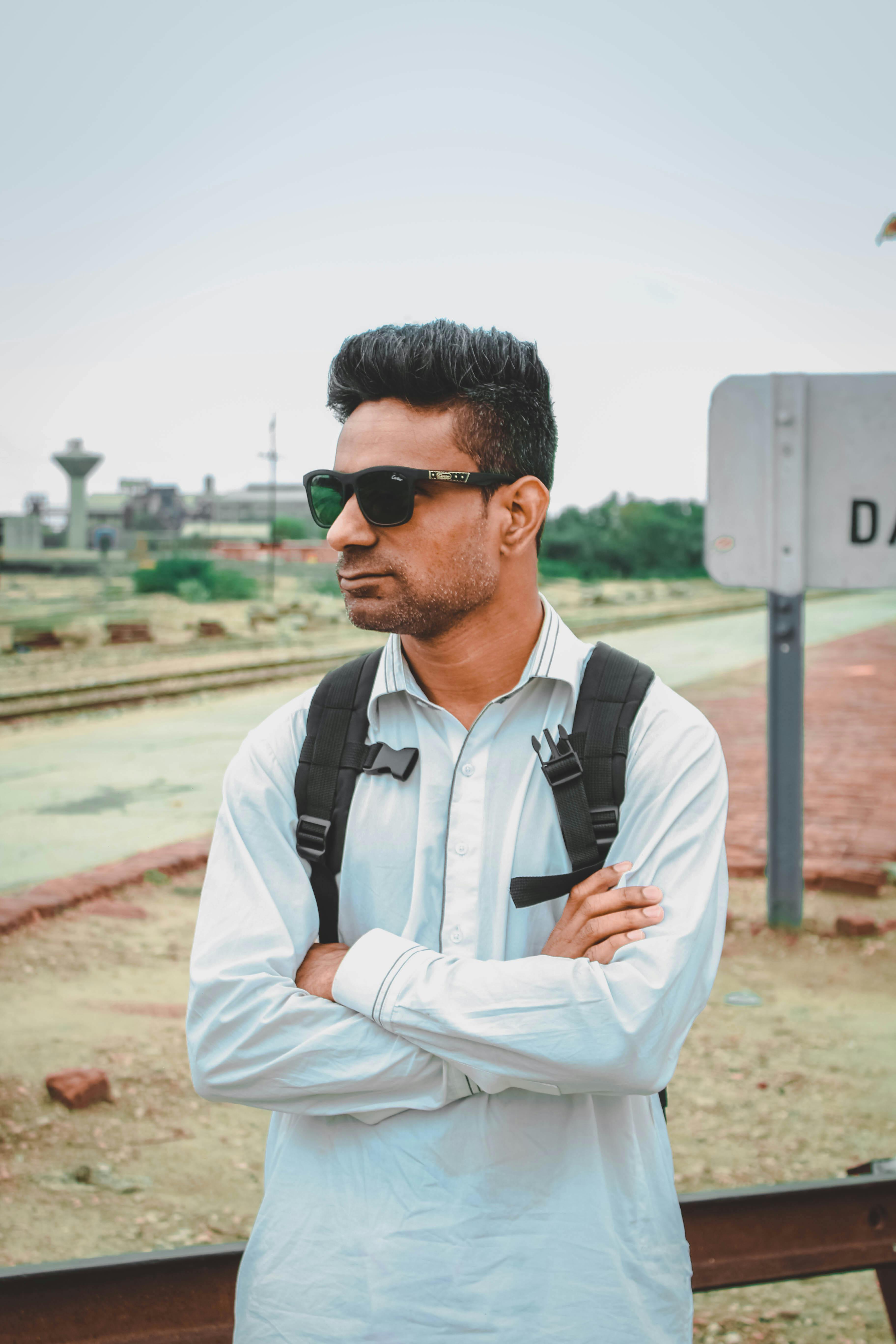 Boy with Backpack in Classroom · Free Stock Photo