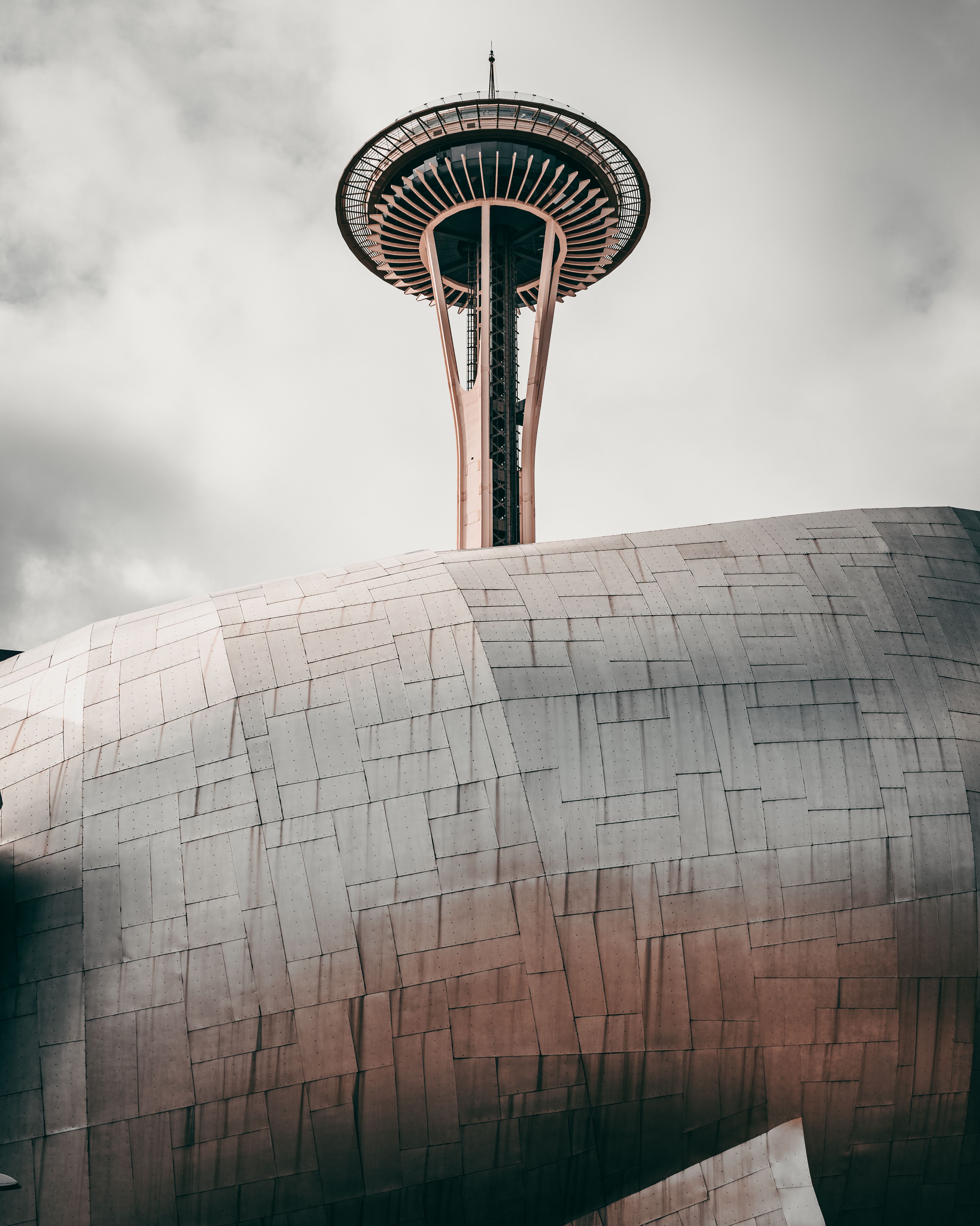 Space Needle Towering Over Seattle · Free Stock Photo