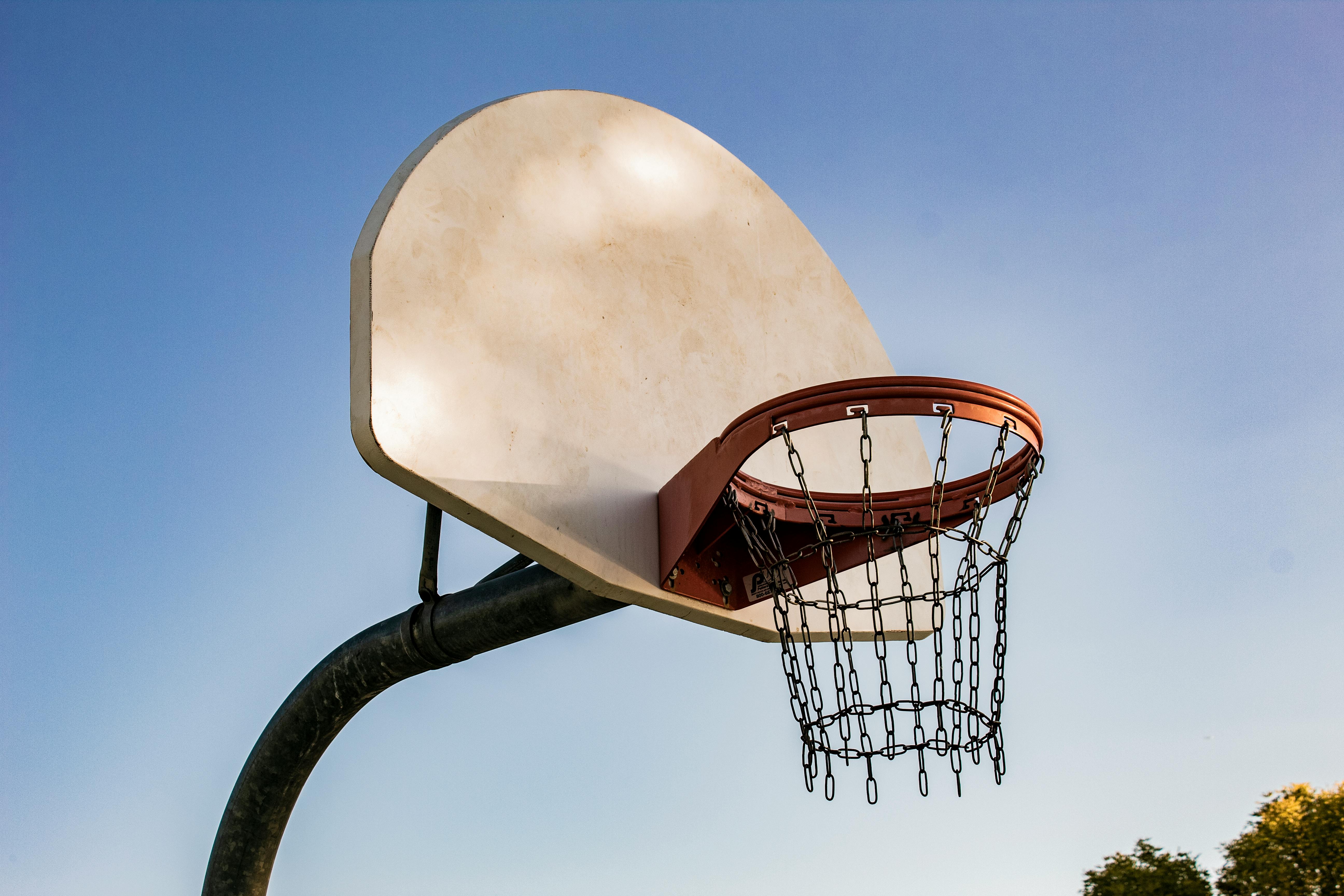Basketball Hoops Under Clear Blue Sky · Free Stock Photo