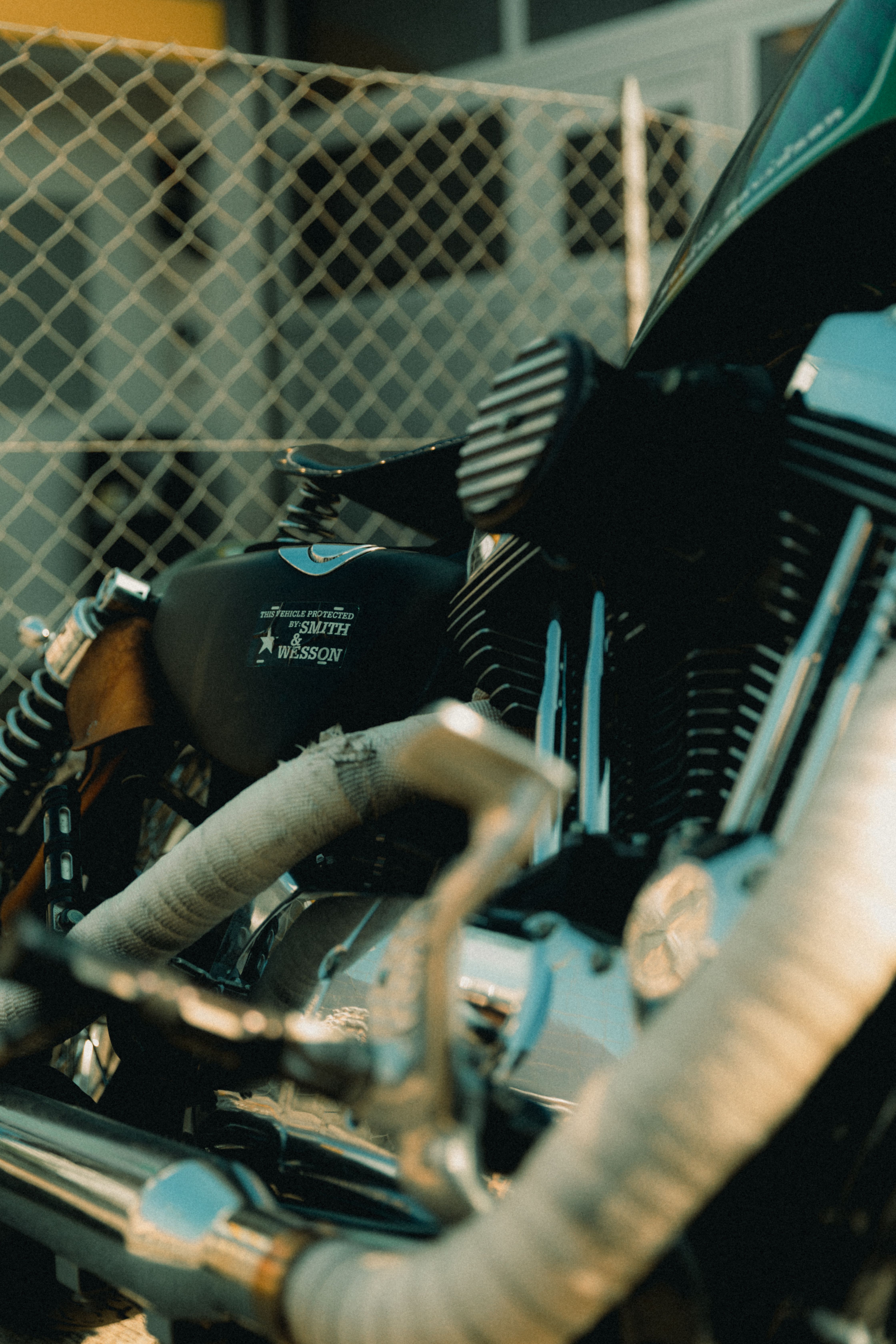 Close-up of the Components of a Motorcycle · Free Stock Photo