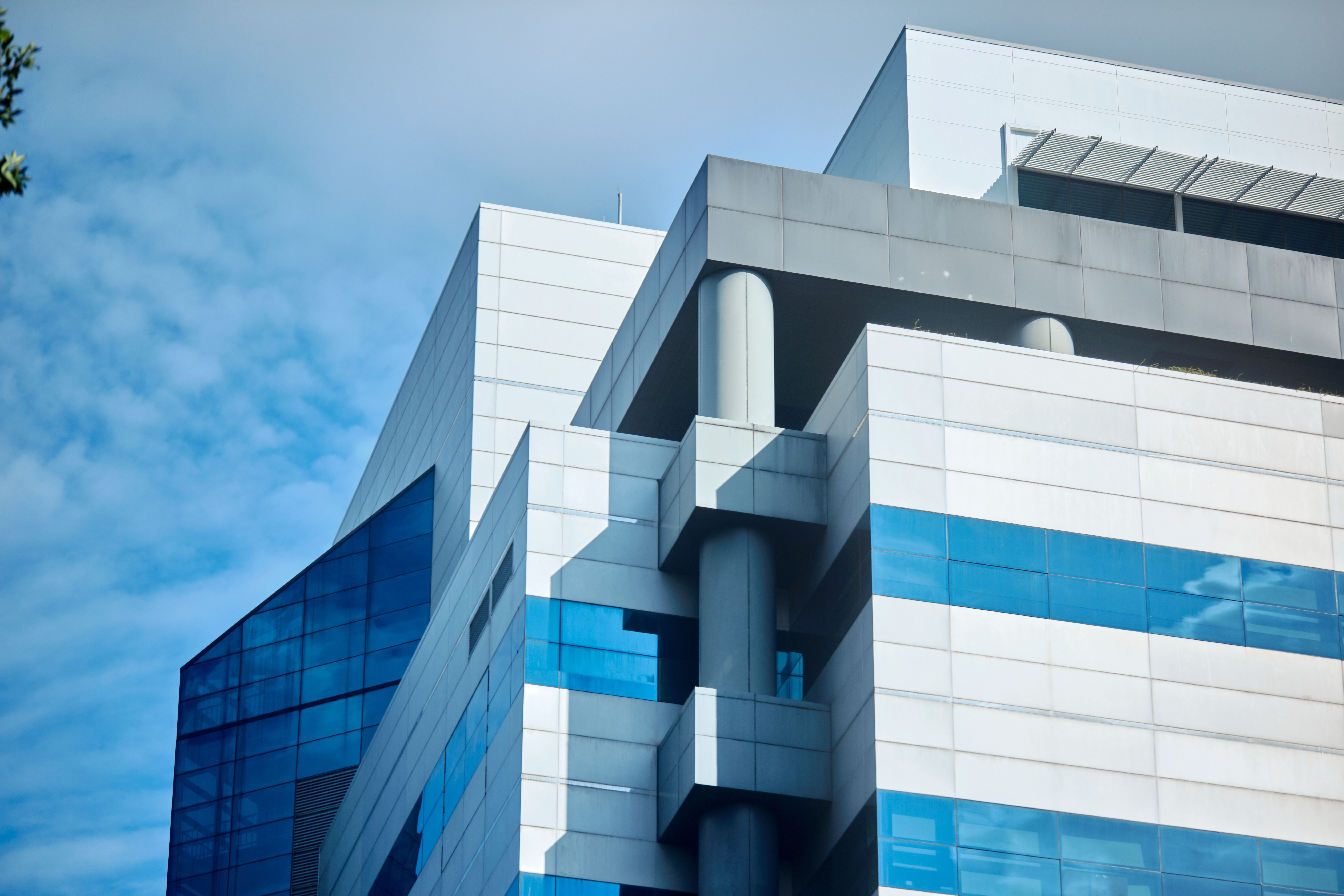 Graphic Design of Futuristic Office Building · Free Stock Photo