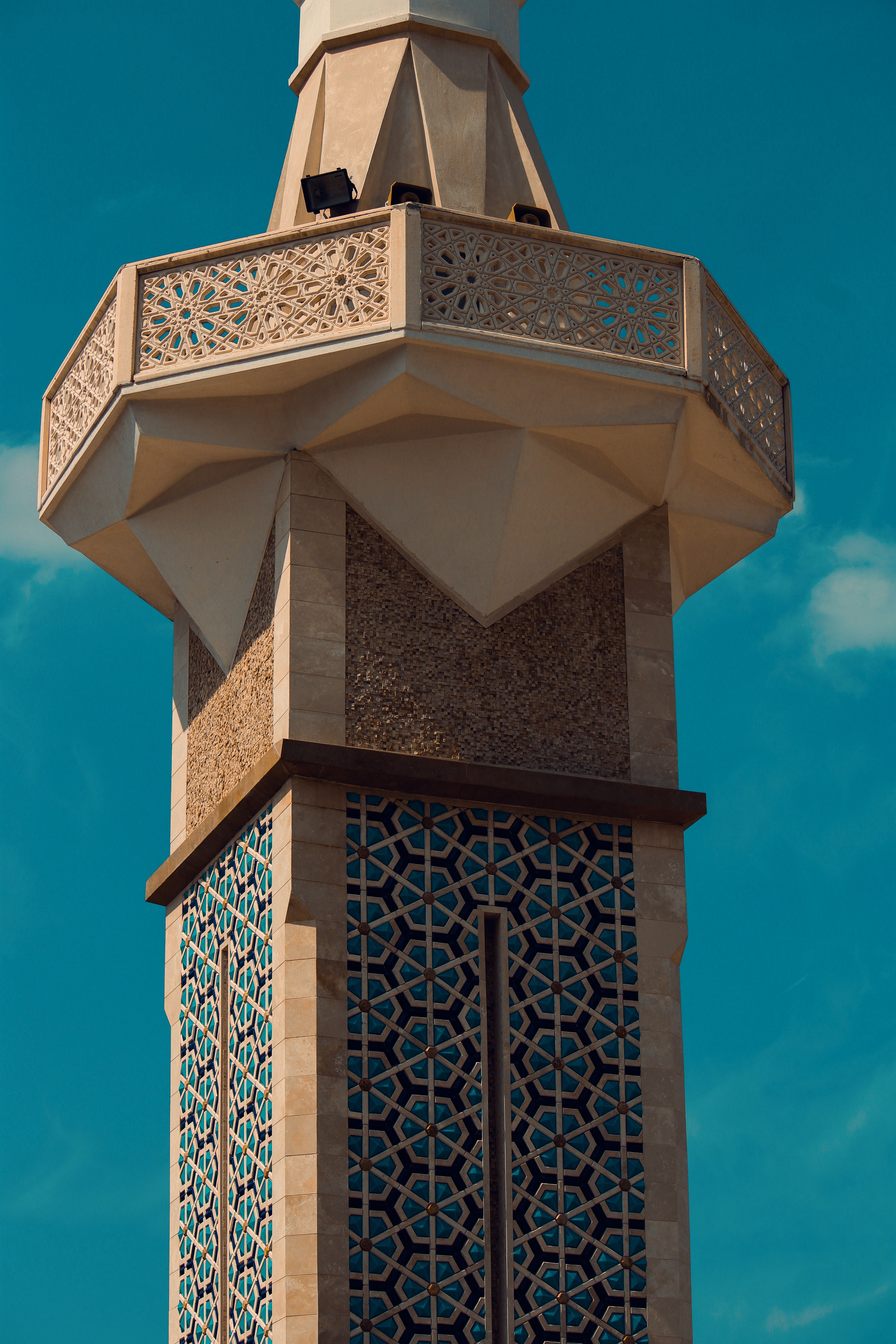 Close up of Minaret · Free Stock Photo