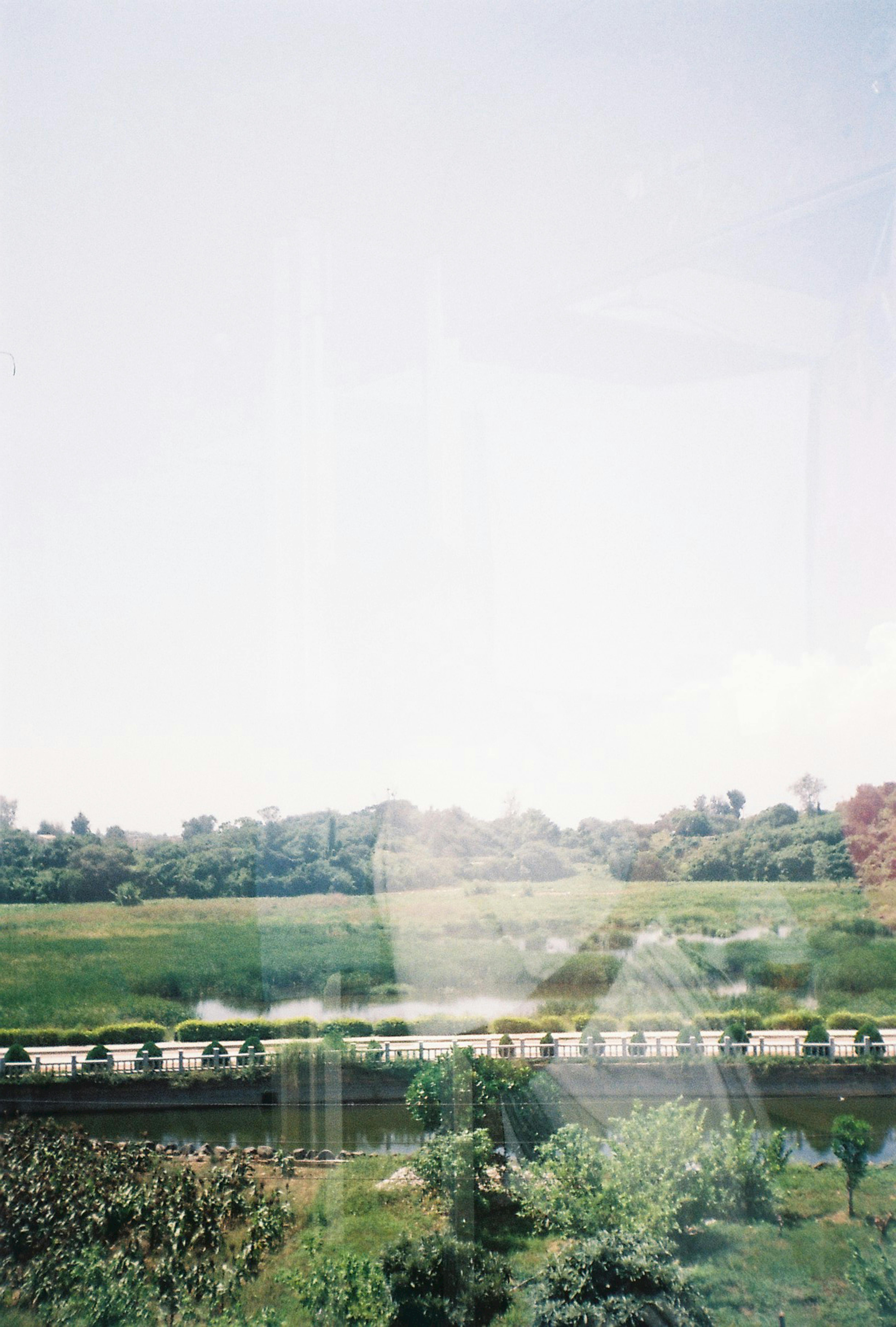 Rural Landscape Seen From Window · Free Stock Photo