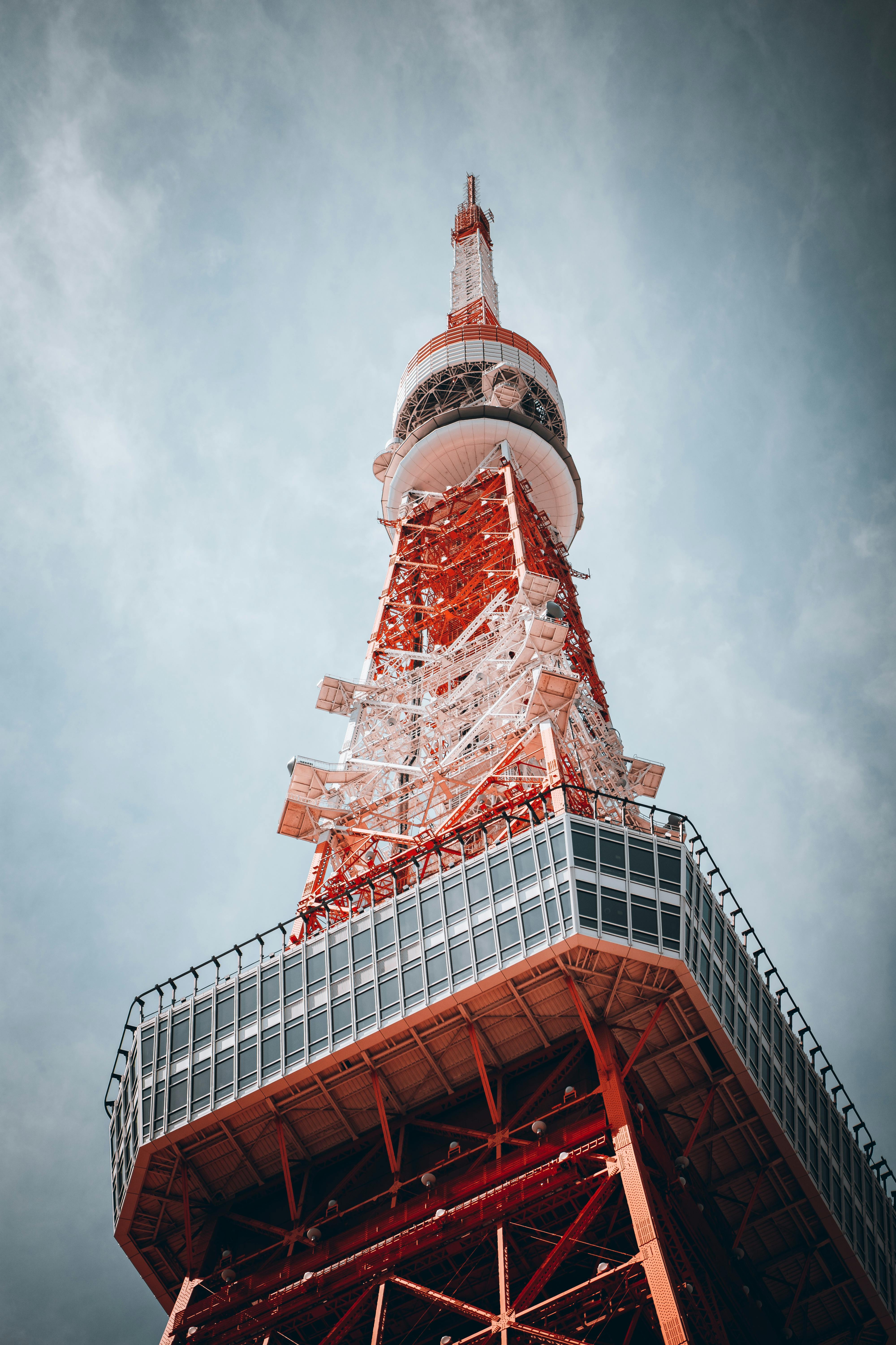Tokyo Tower Behind Black and White Dojo Building during Daytime · Free ...