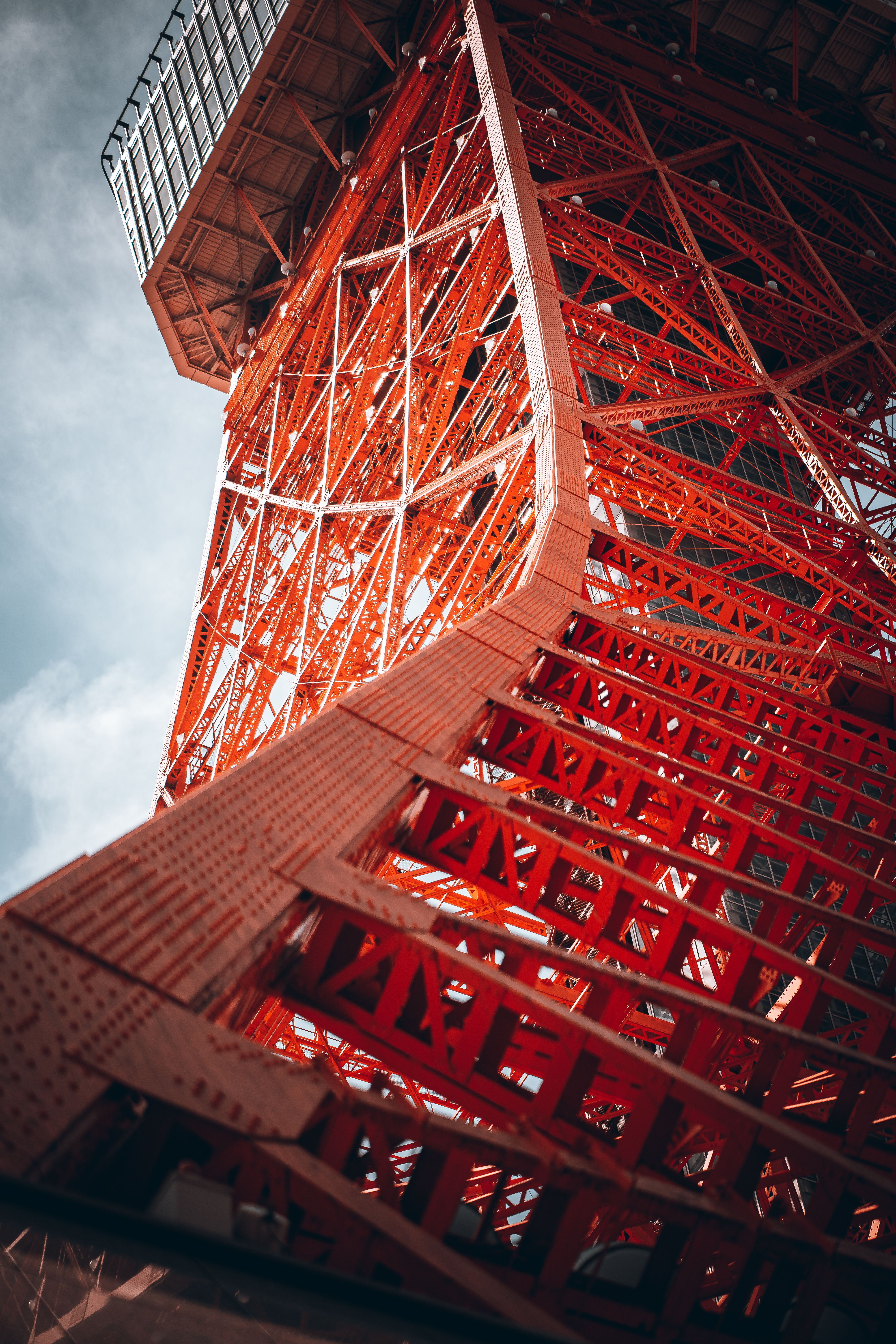 Tokyo Tower in Close Up · Free Stock Photo