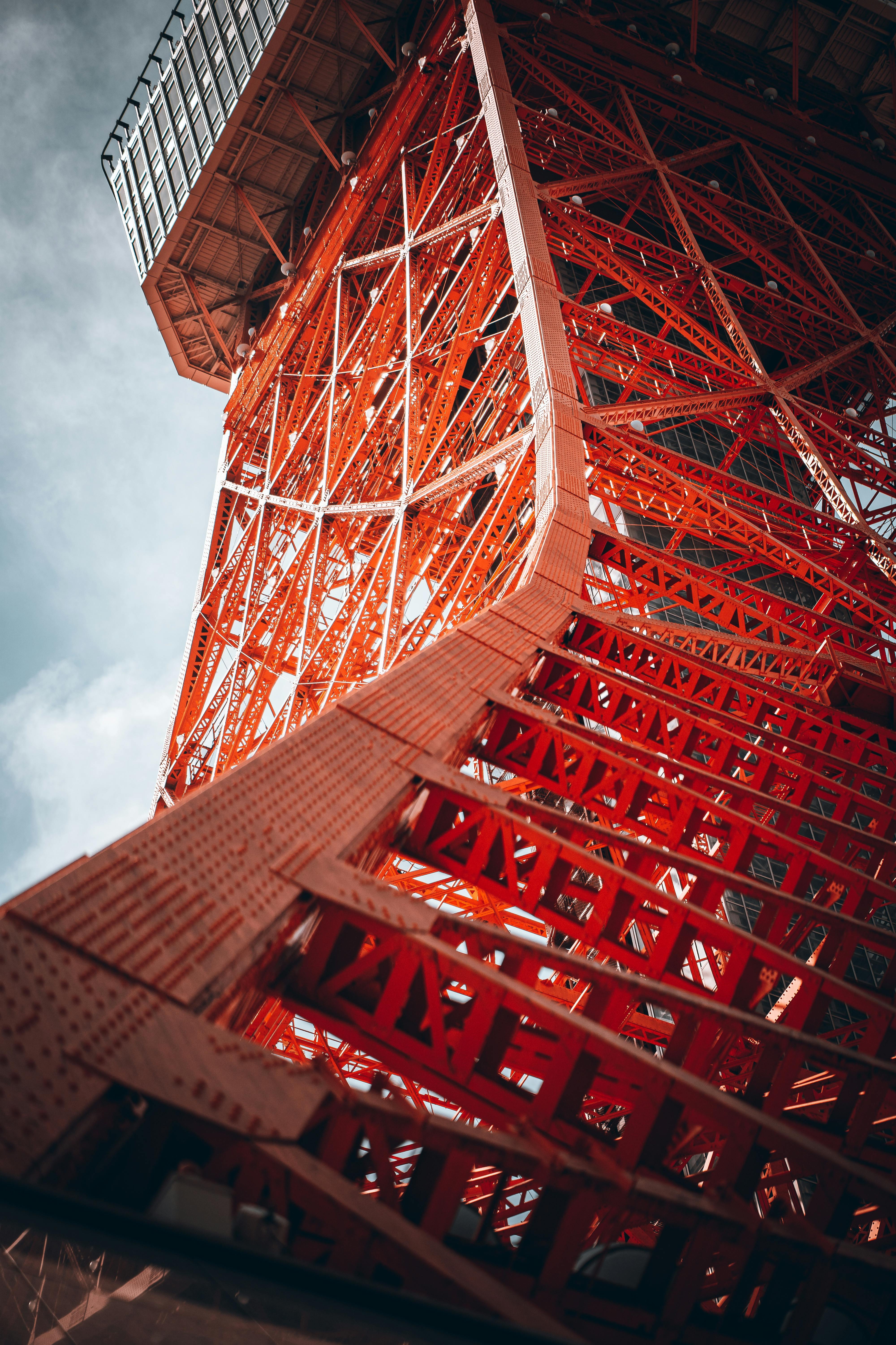 Bottom View of Tokyo Tower · Free Stock Photo