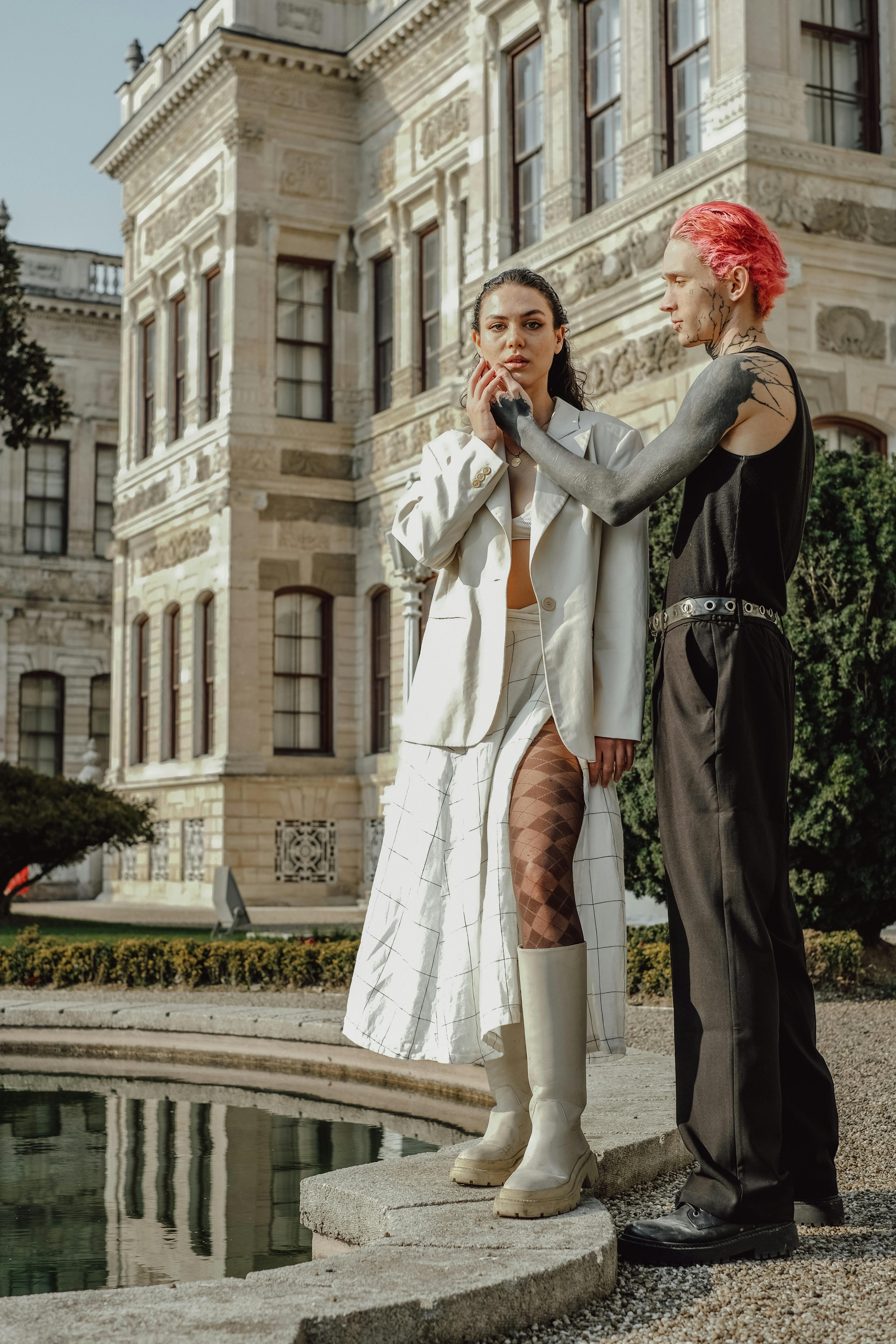 Fashion Models Posing Together · Free Stock Photo