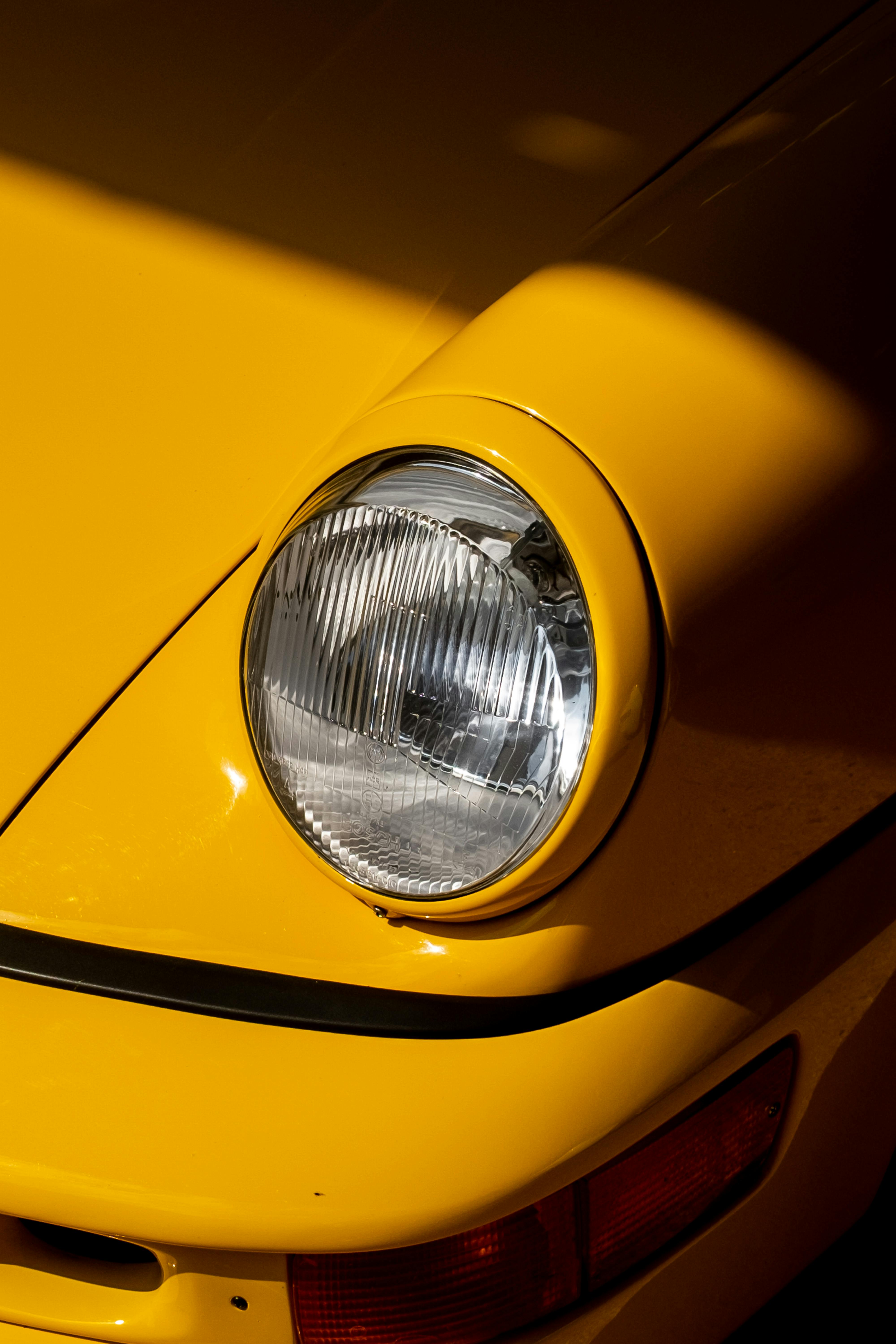 Classic Yellow Car · Free Stock Photo