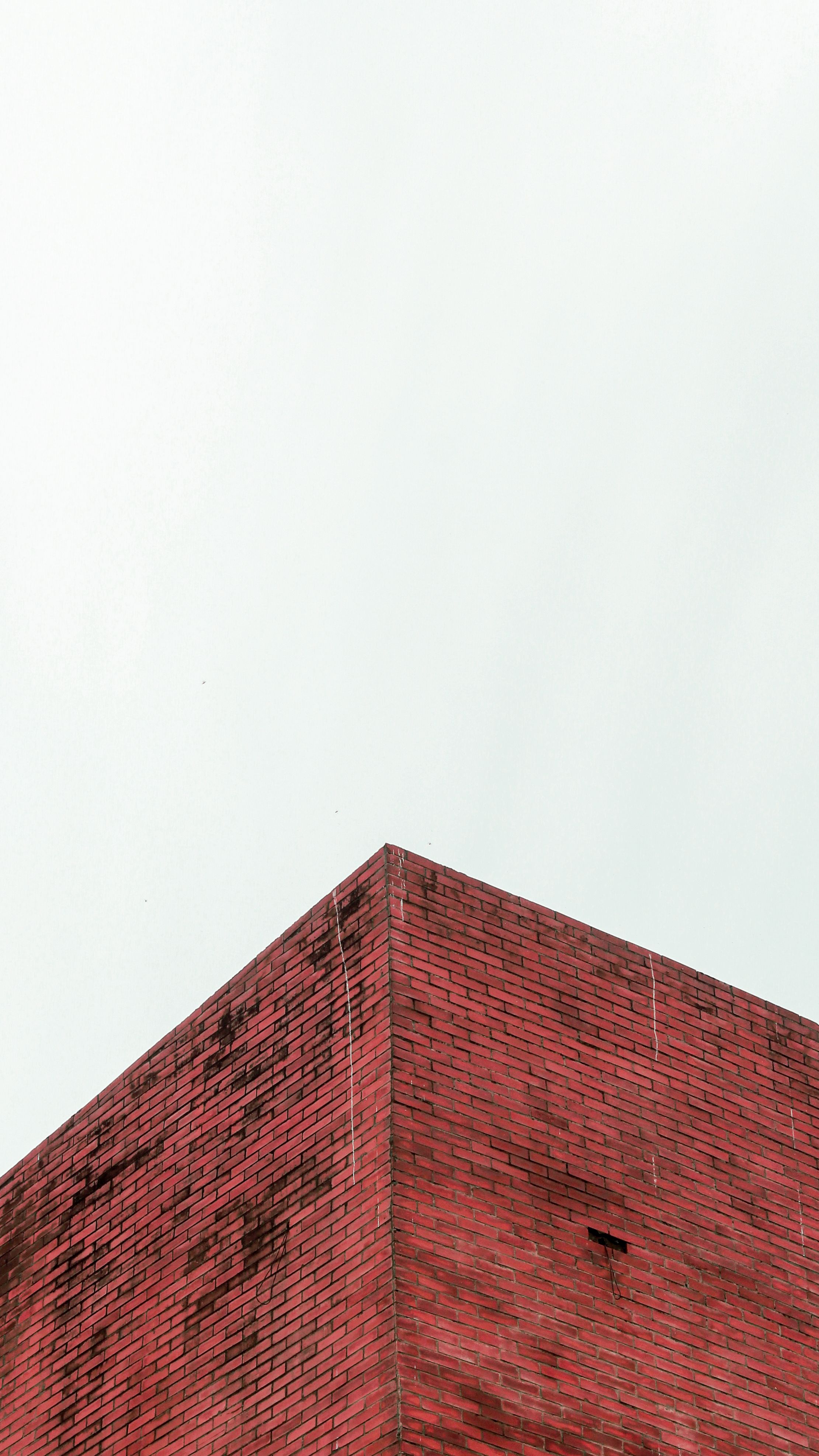 Bricks on Building Corner · Free Stock Photo