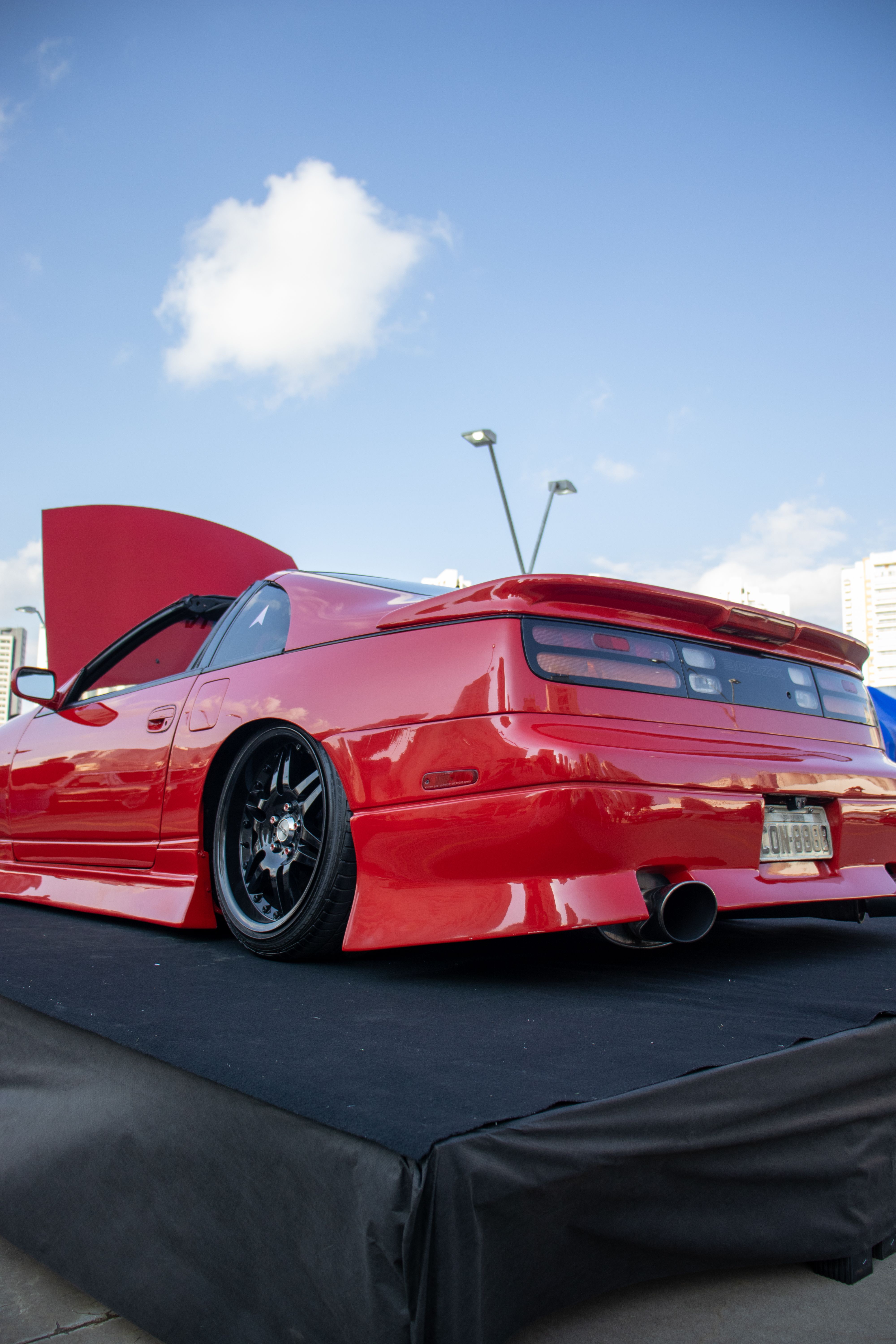 Red Nissan 300ZX · Free Stock Photo
