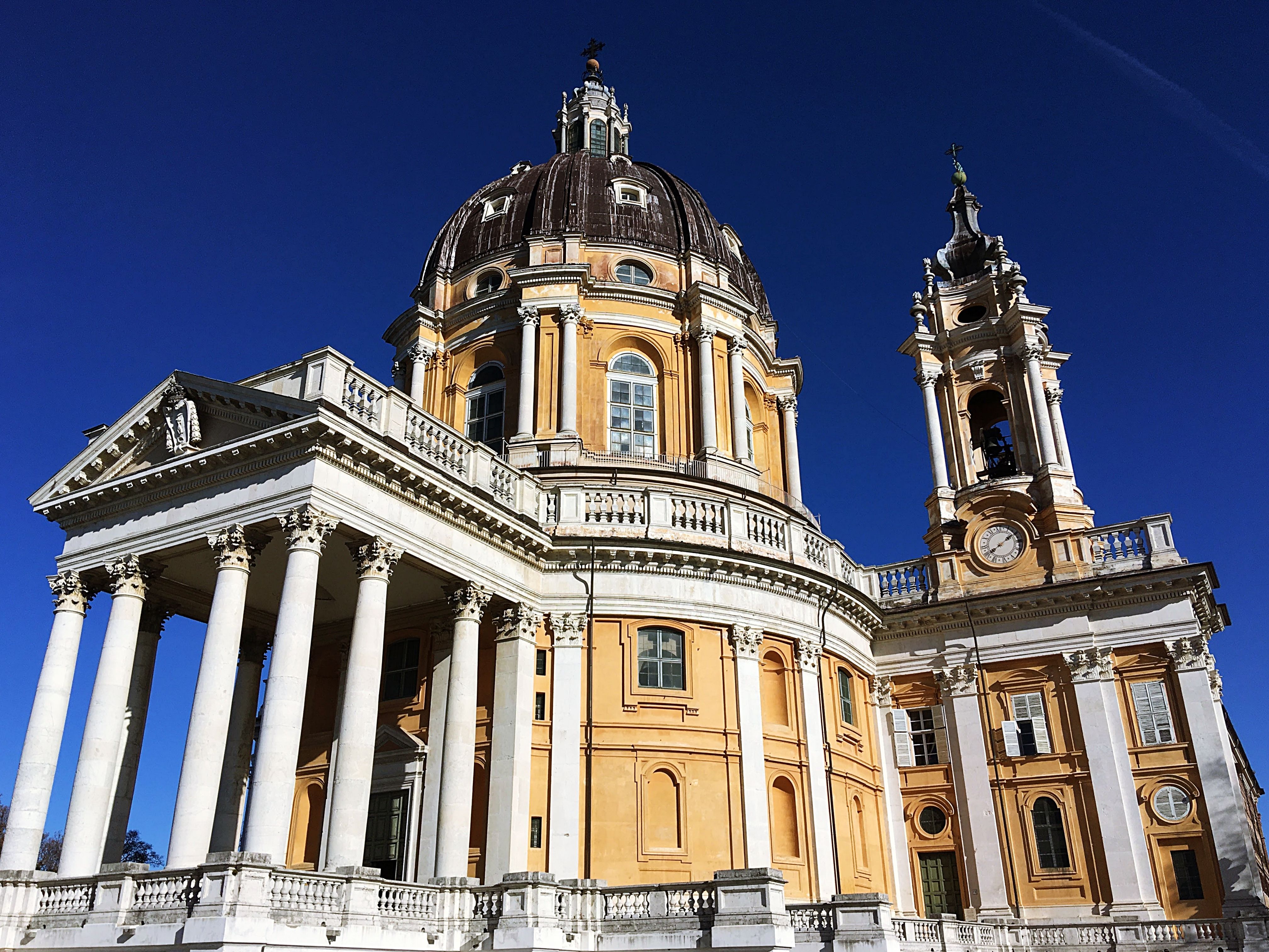 Low-angle Photo of Basilica of Superga · Free Stock Photo