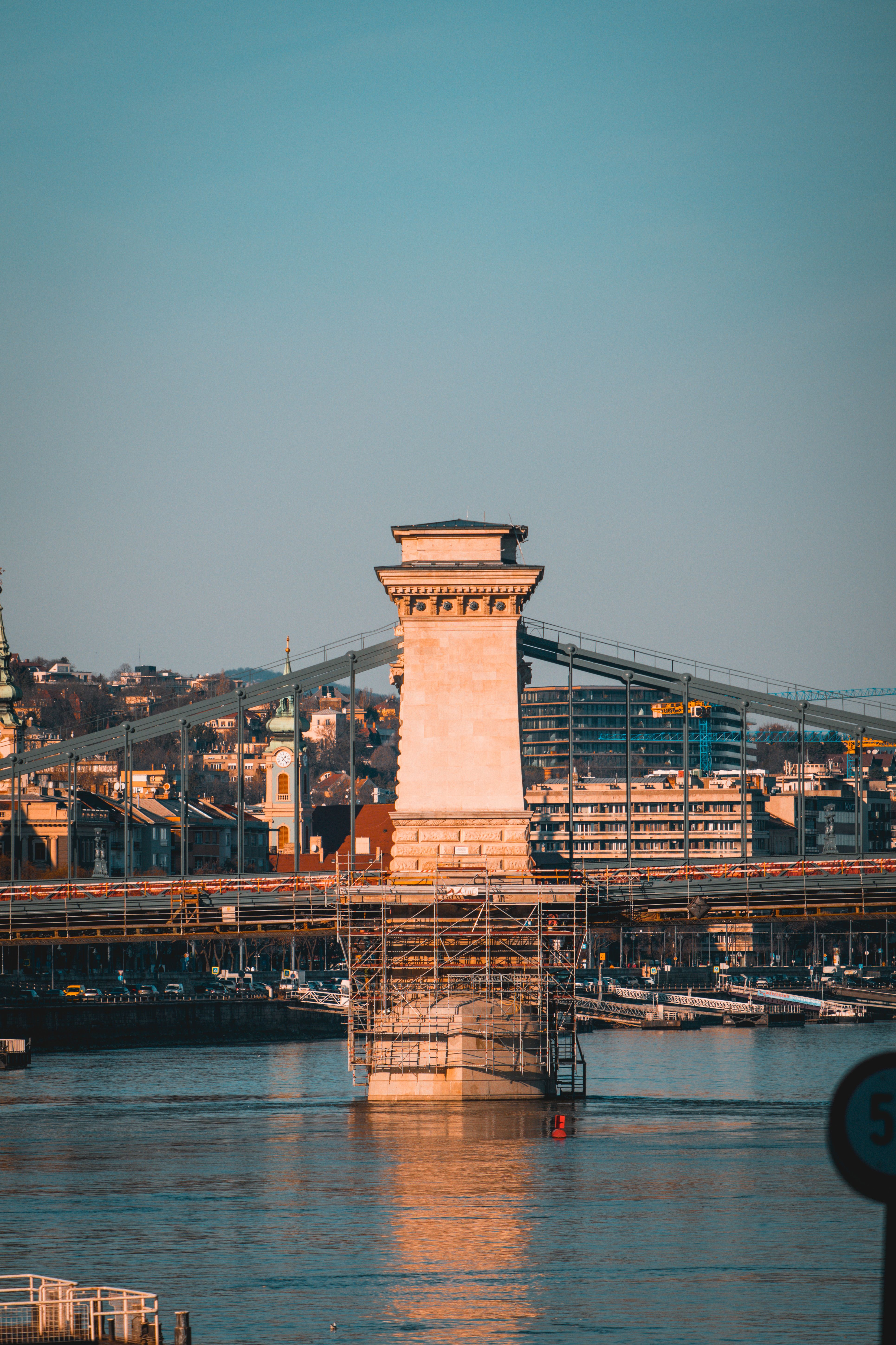 Chain Bridge Under Contruction Photos, Download The BEST Free Chain ...