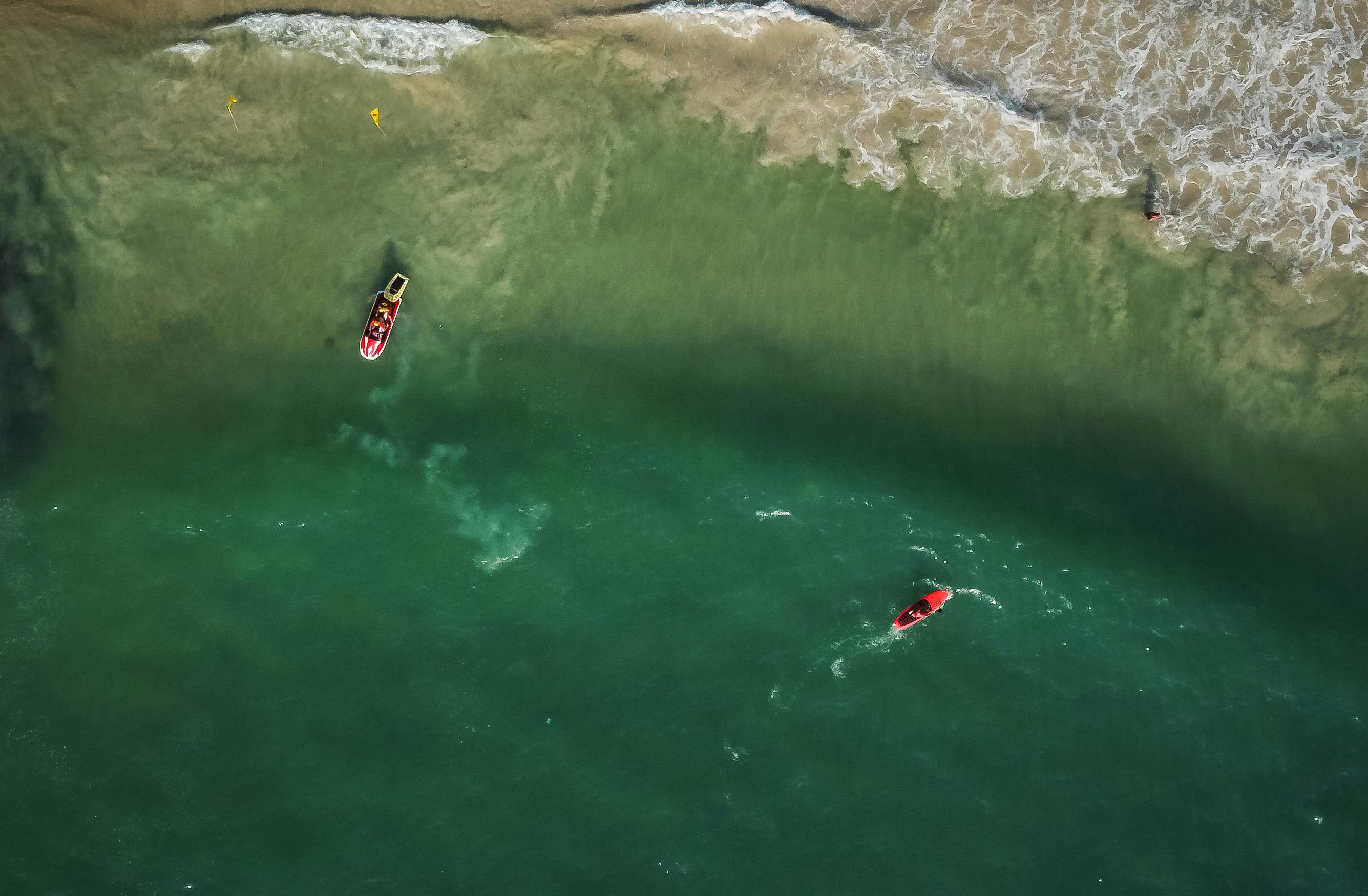 Top View of Assorted-colored Row Boats · Free Stock Photo