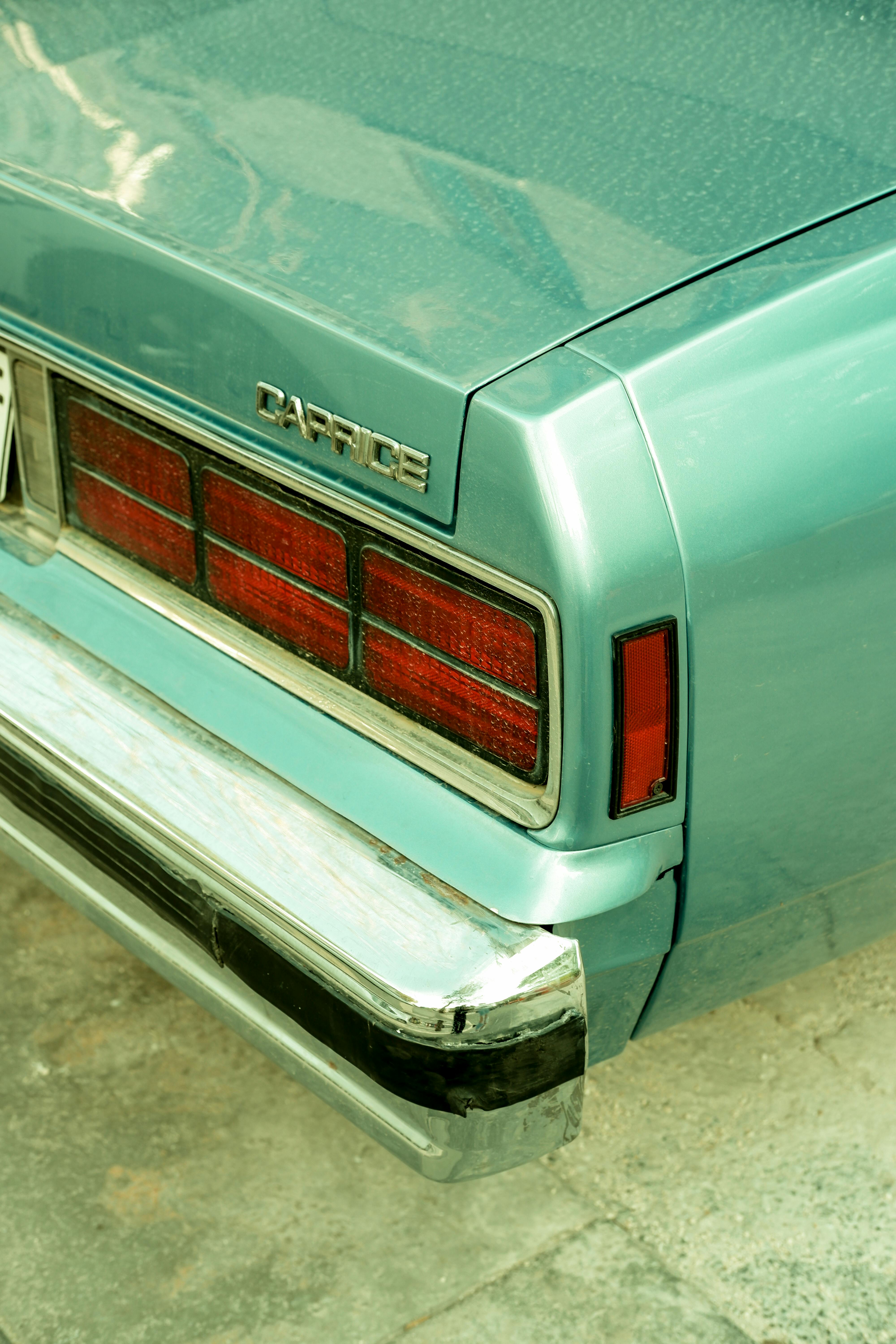 Close-up of the Vintage Car Bumper · Free Stock Photo