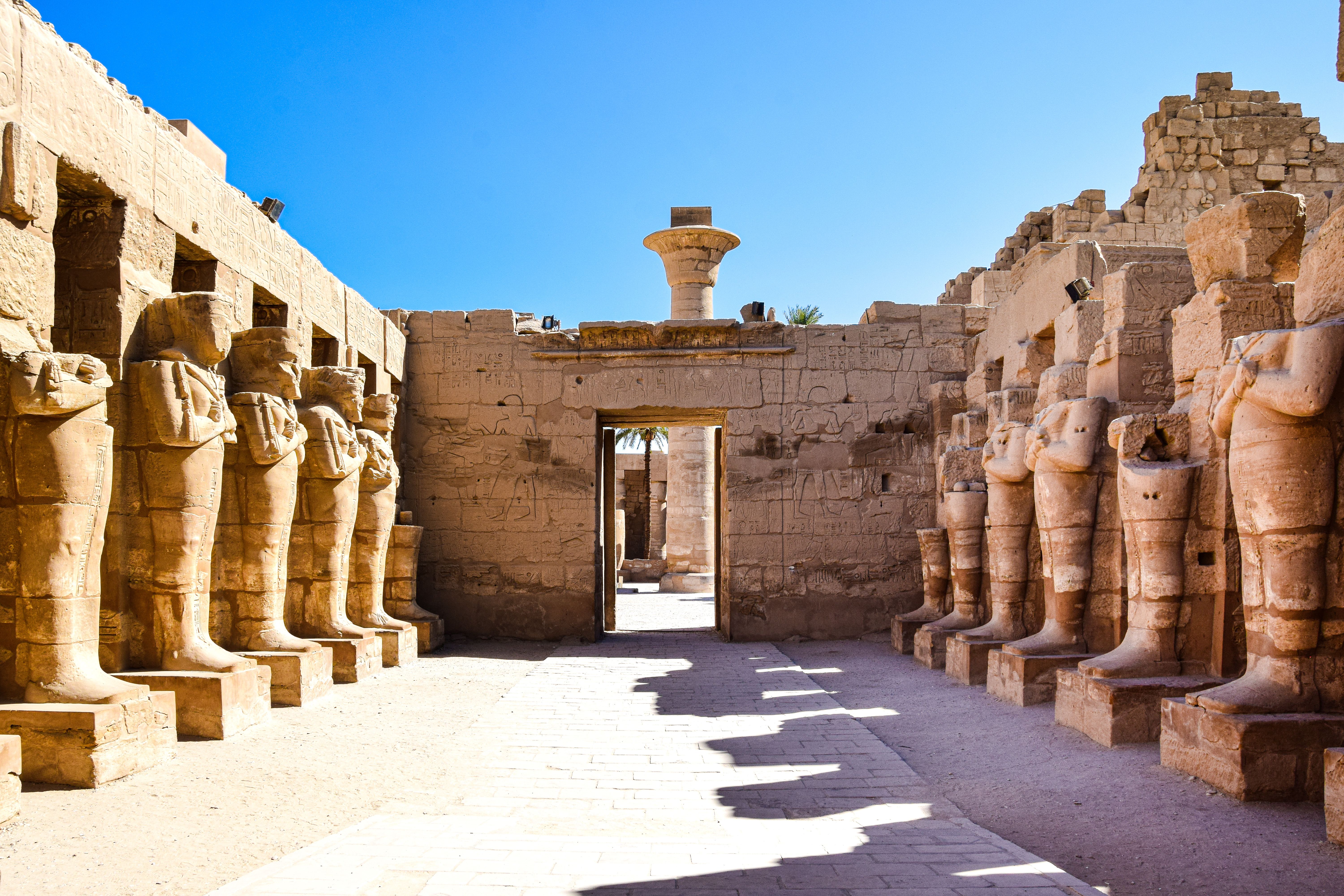 Ancient Egyptian Ruins of Luxor Temple · Free Stock Photo