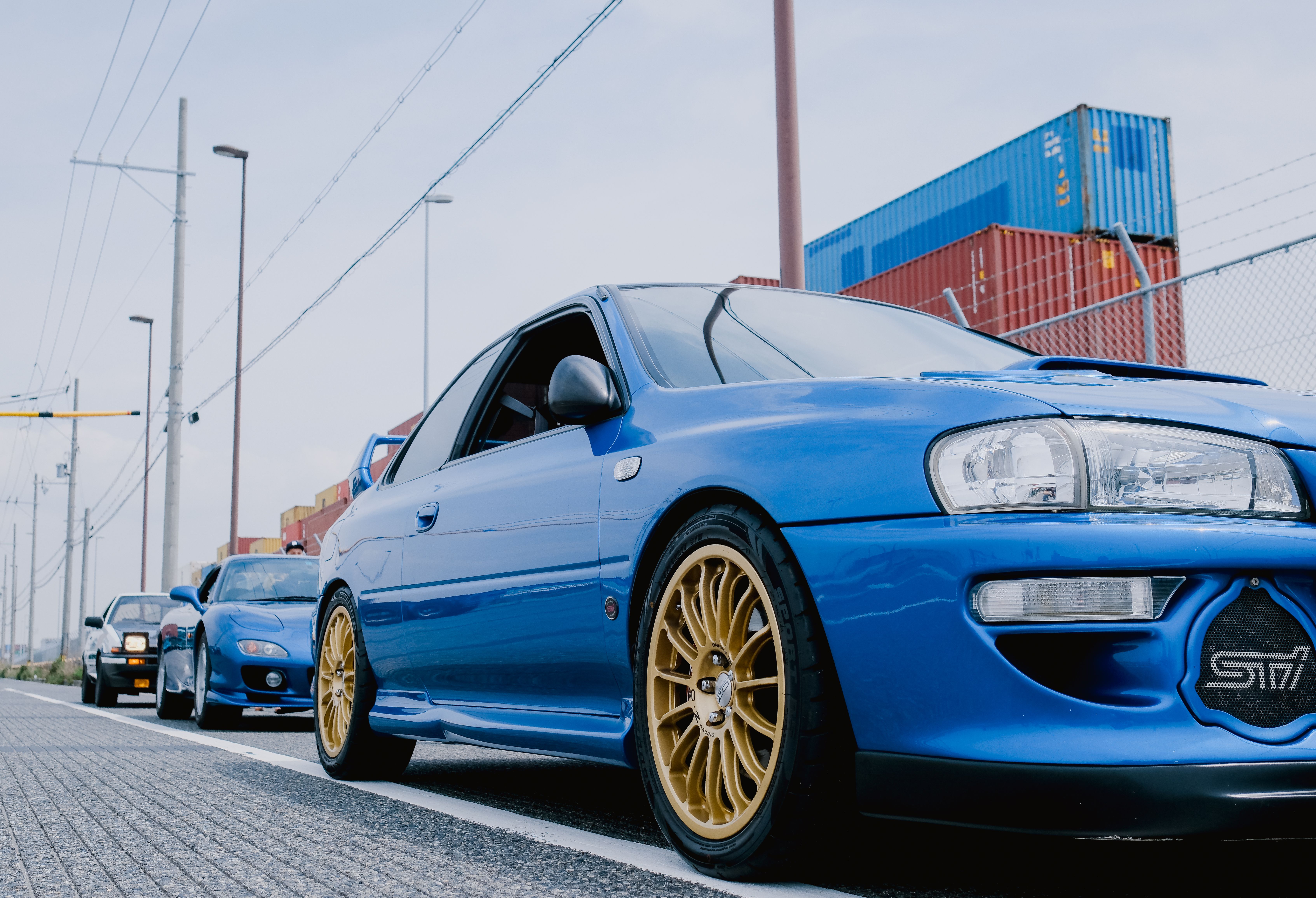 Japanese Cars on the Street in City · Free Stock Photo