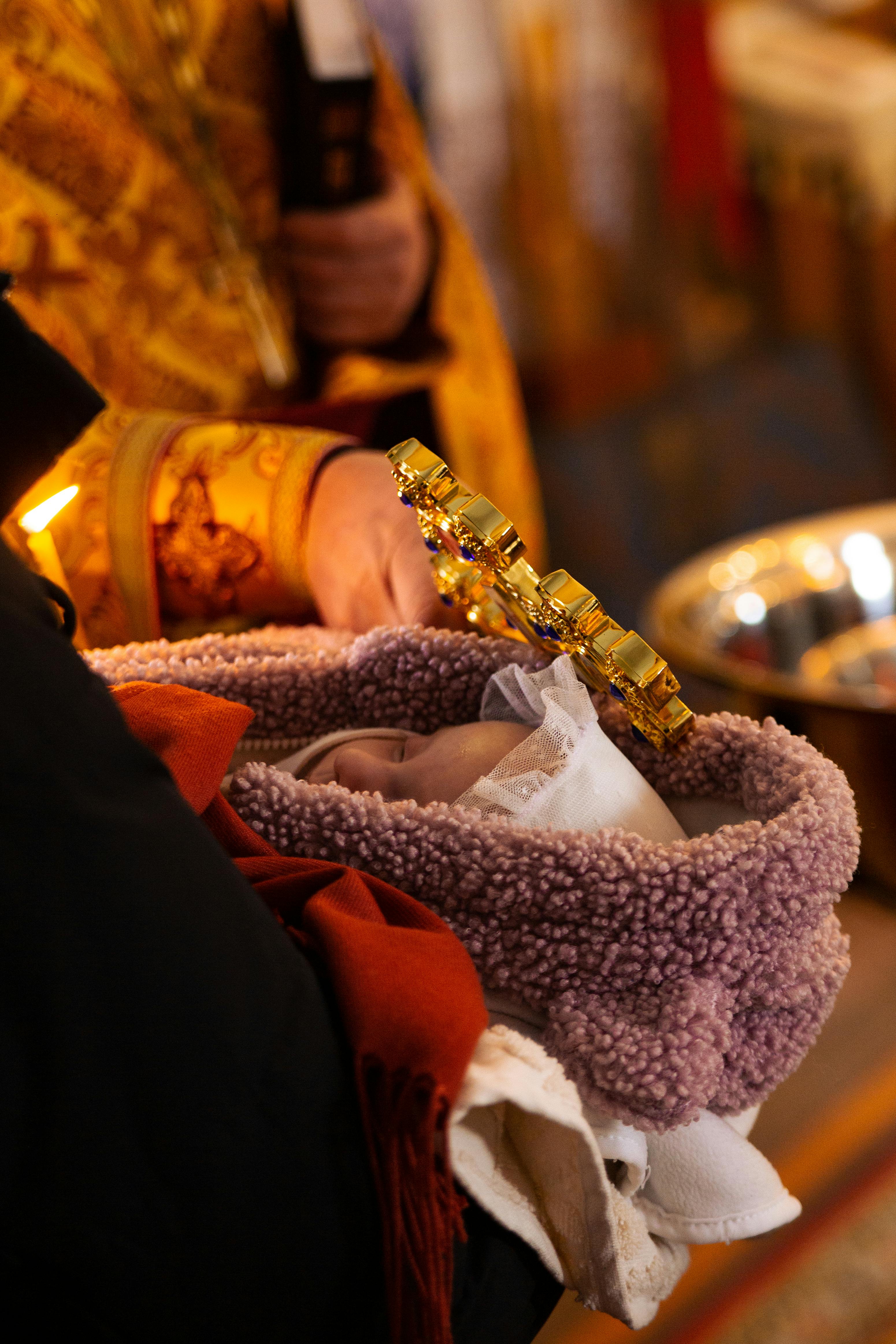 A Christening of a Little Baby · Free Stock Photo