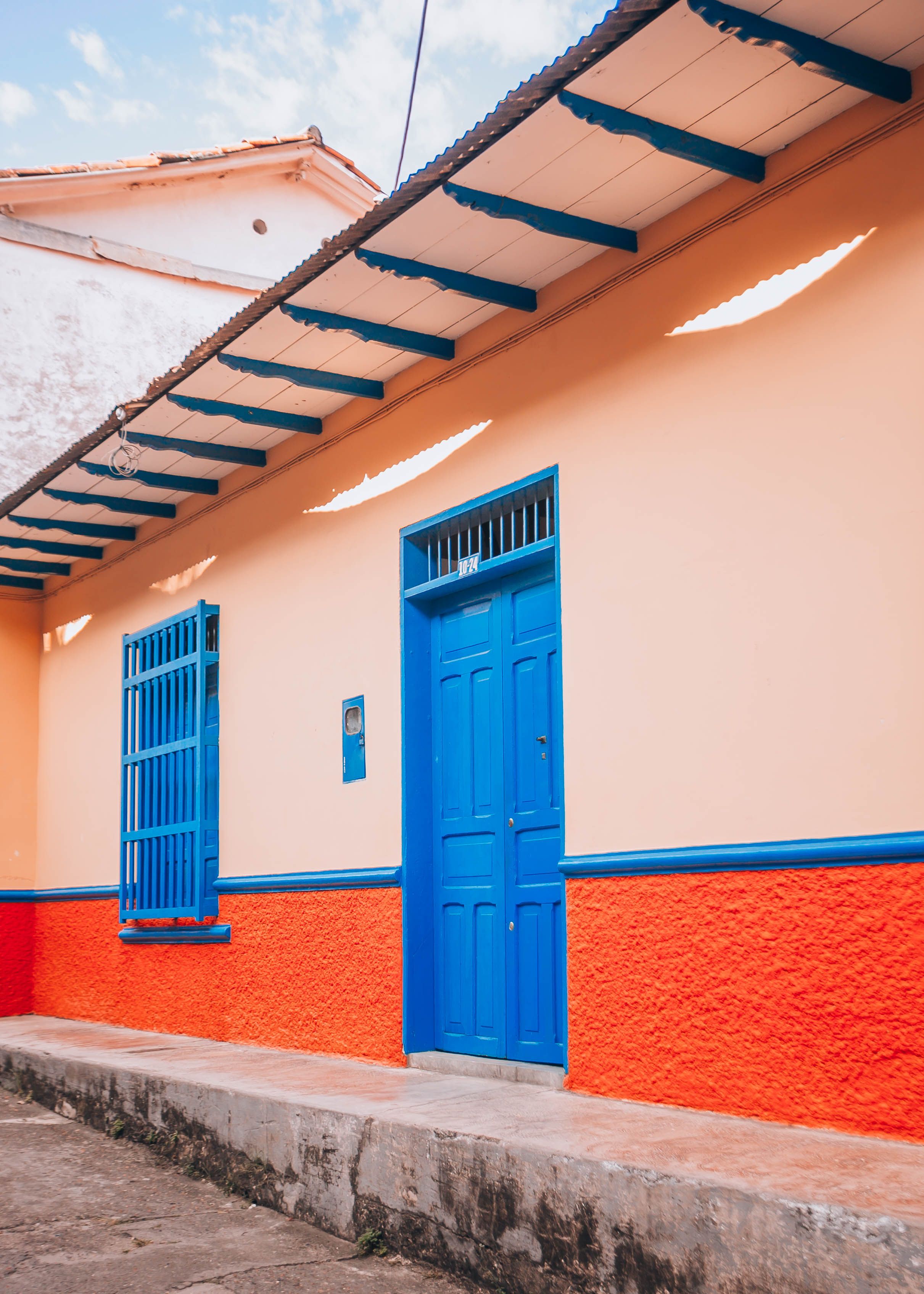 Multi Colored Town House Facade · Free Stock Photo