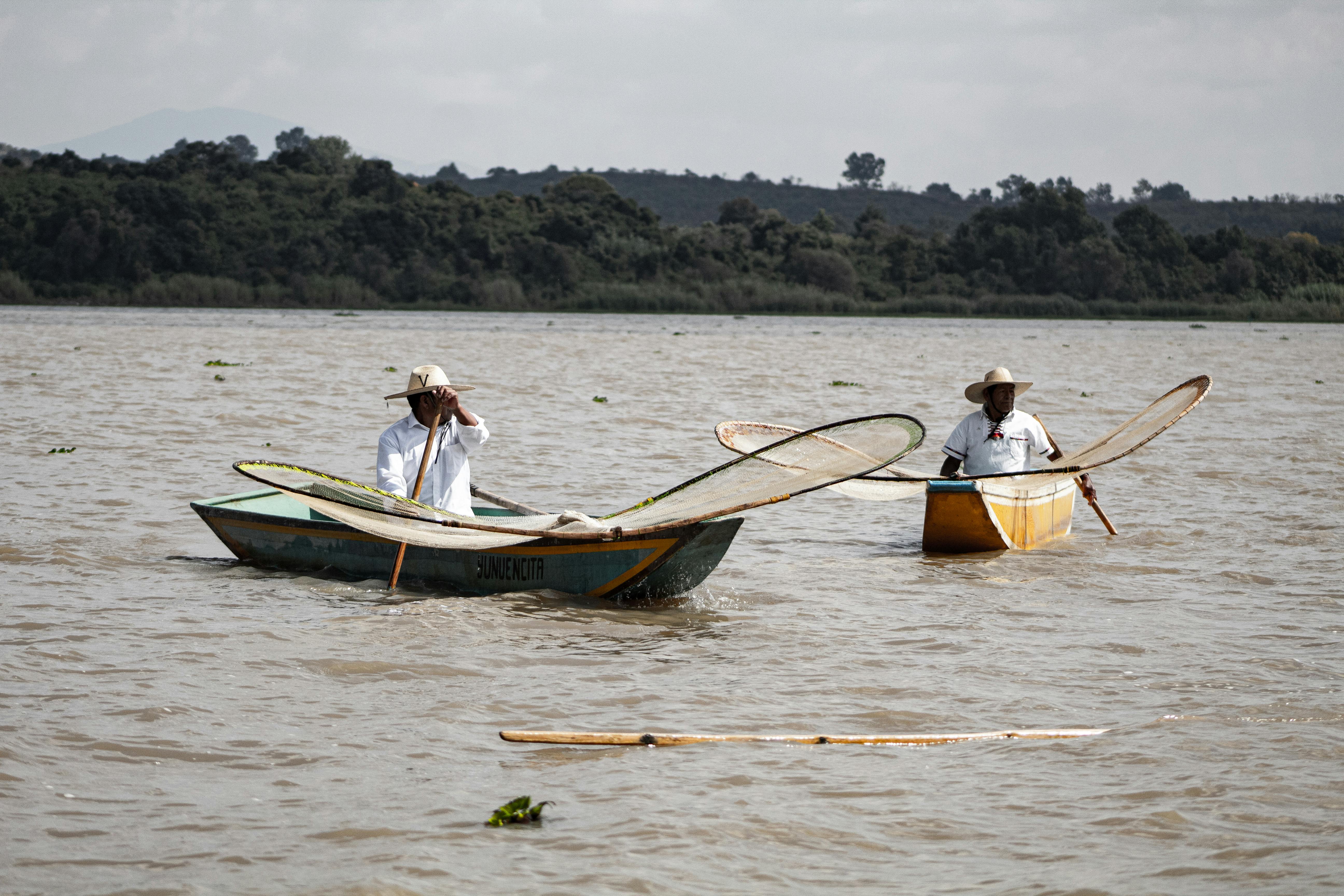 Fishermen on Boats · Free Stock Photo