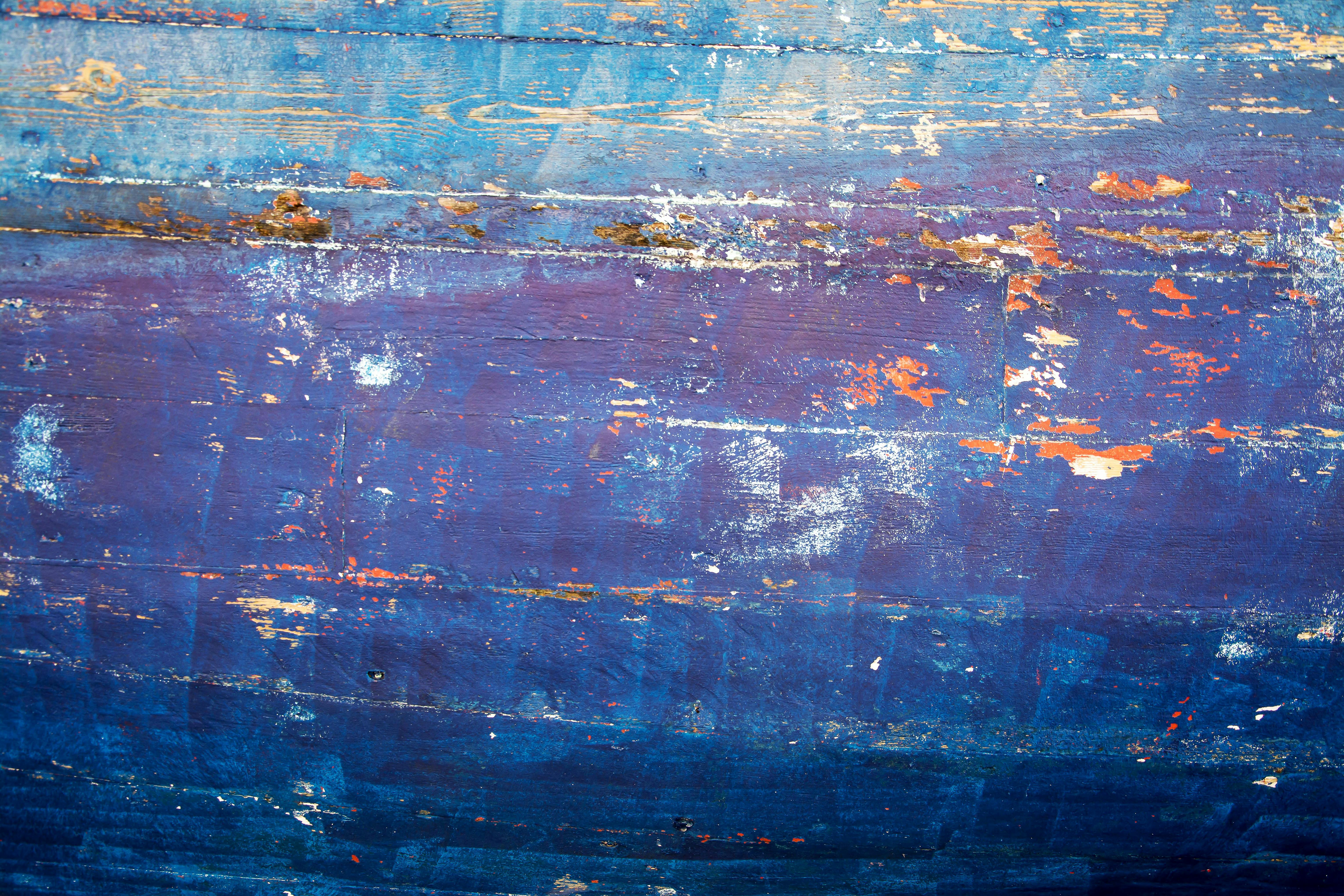 Painted Wooden Wall · Free Stock Photo