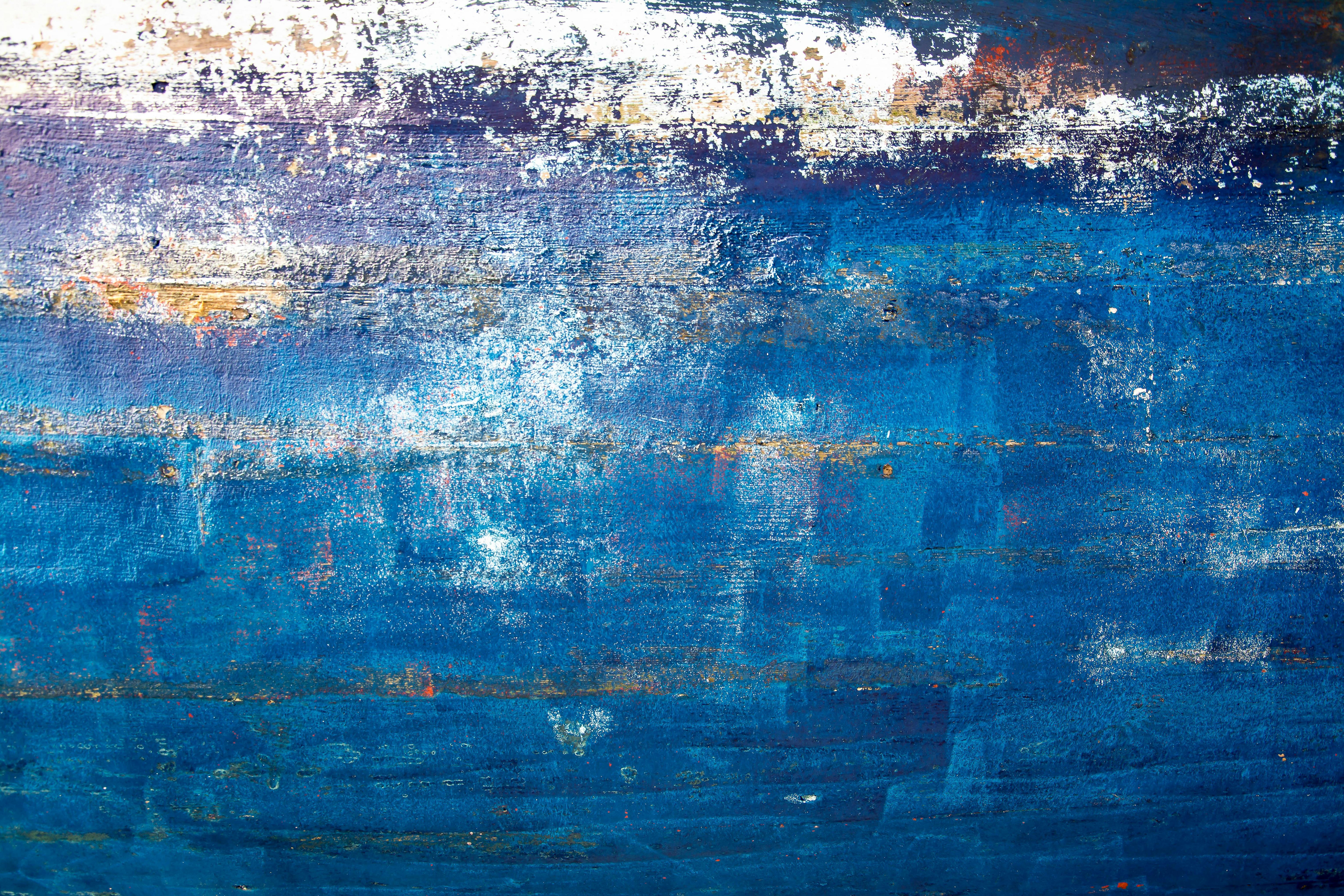 Blue Boat Board · Free Stock Photo