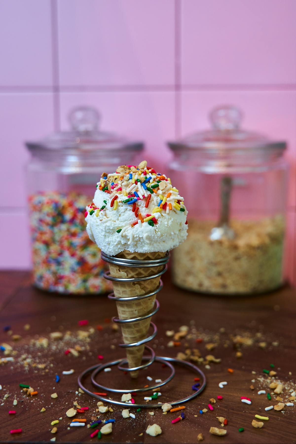 Ice Cream, Cone, Sprinkles, Flake, Wafer Photos, Download The BEST Free ...