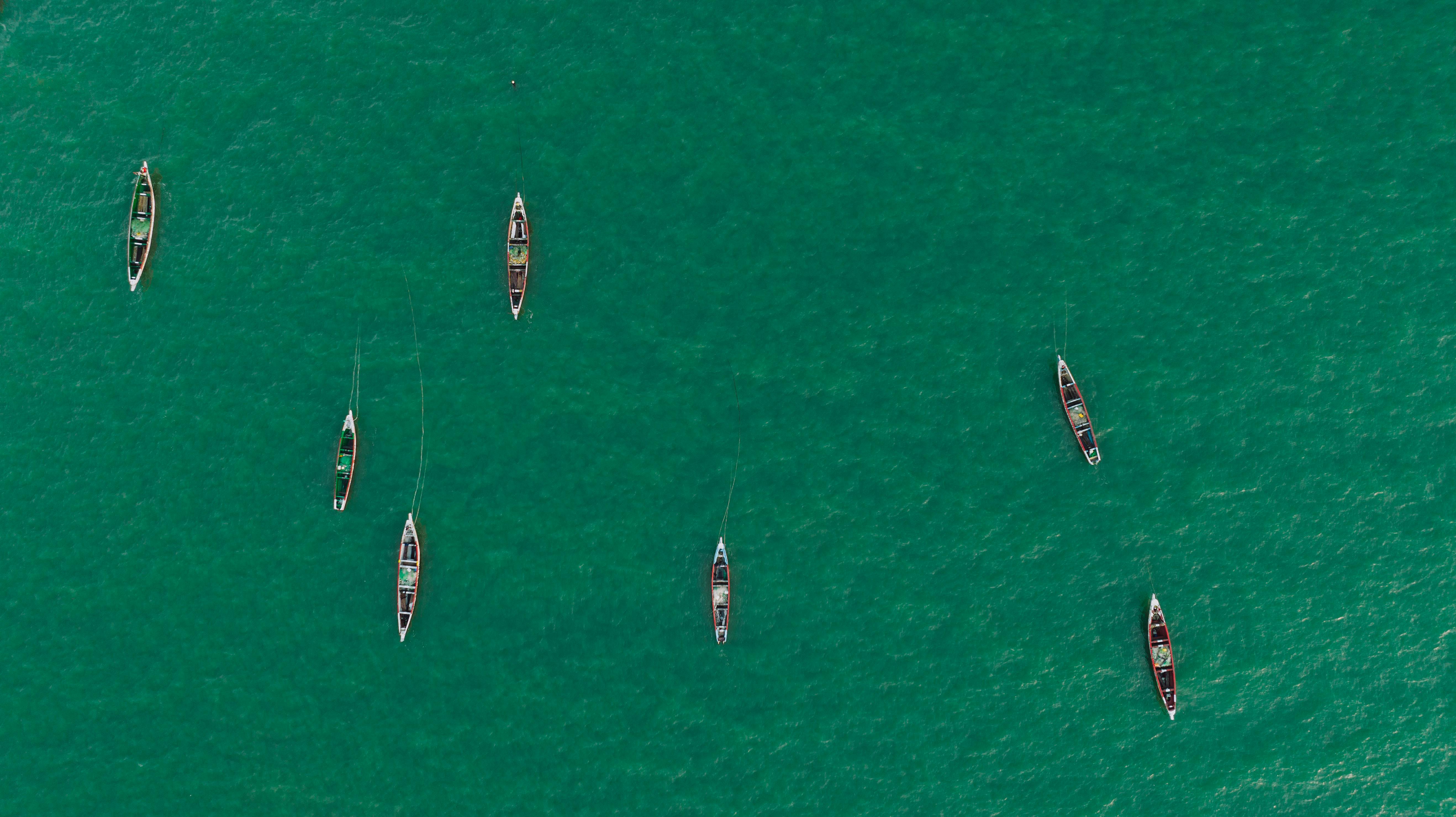 Floating Fish Farms on Water · Free Stock Photo Floating Fish Farms on Water · Free Stock Photo