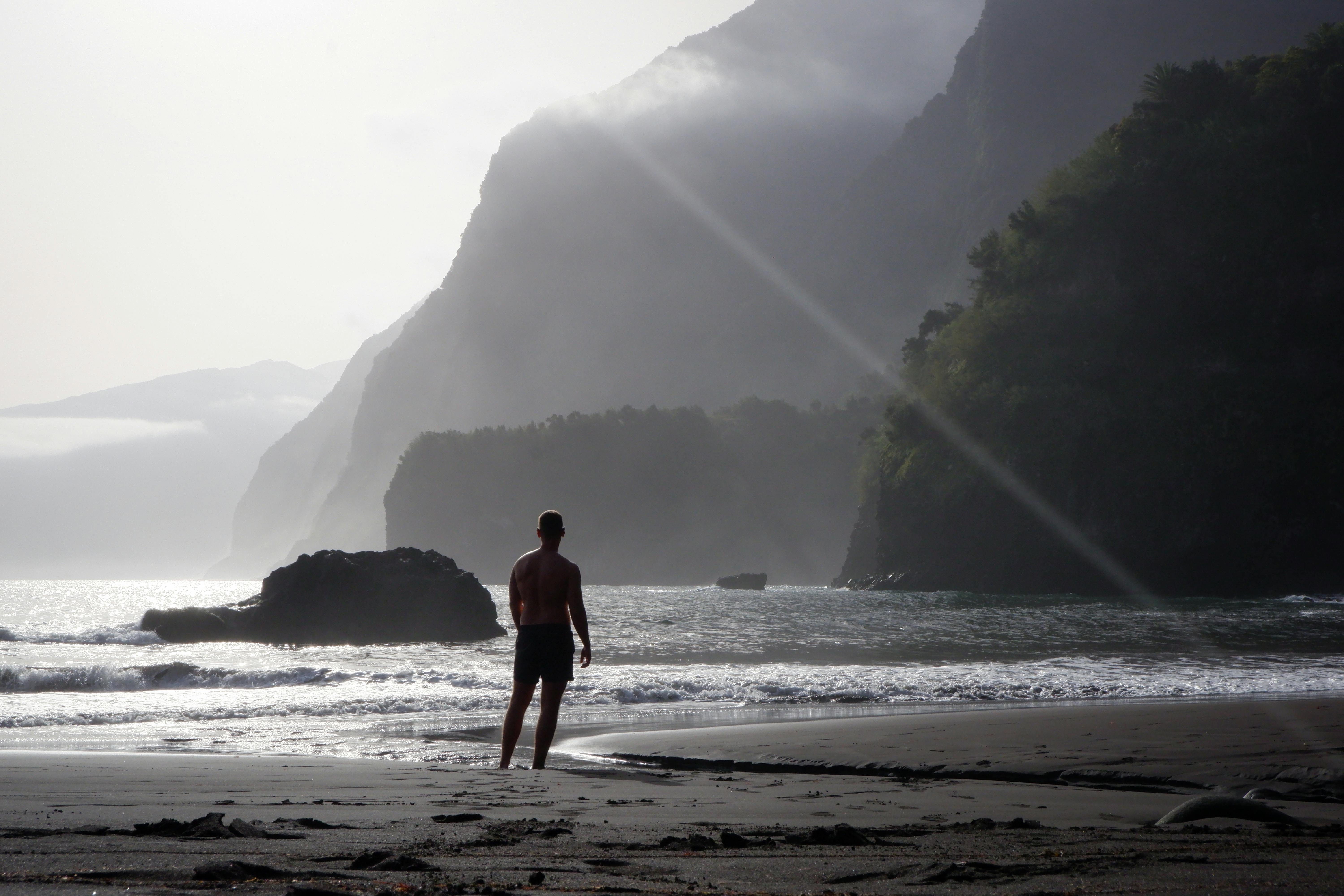 A Man on the Beach · Free Stock Photo