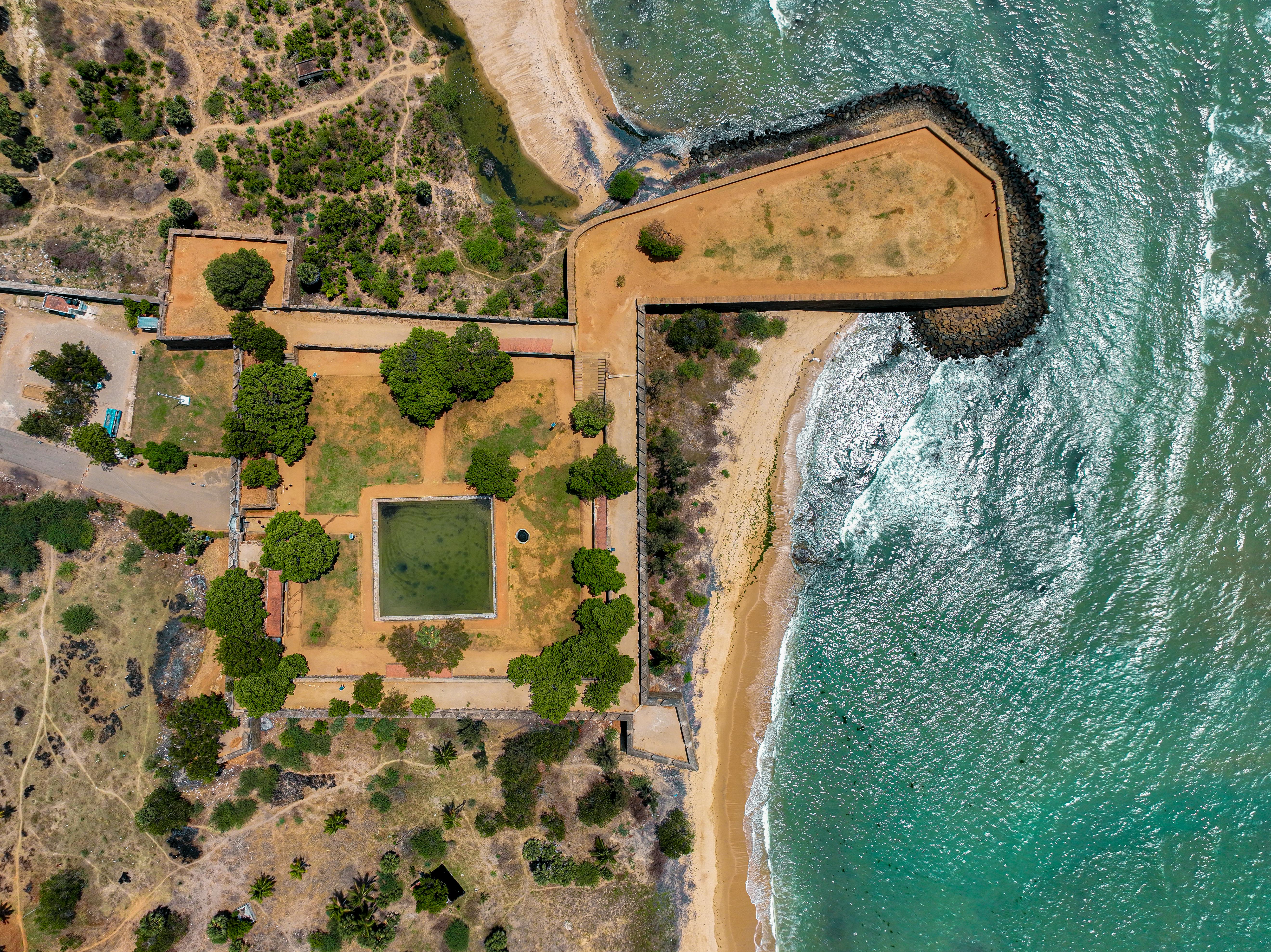 Birds Eye View of Sea Shore · Free Stock Photo