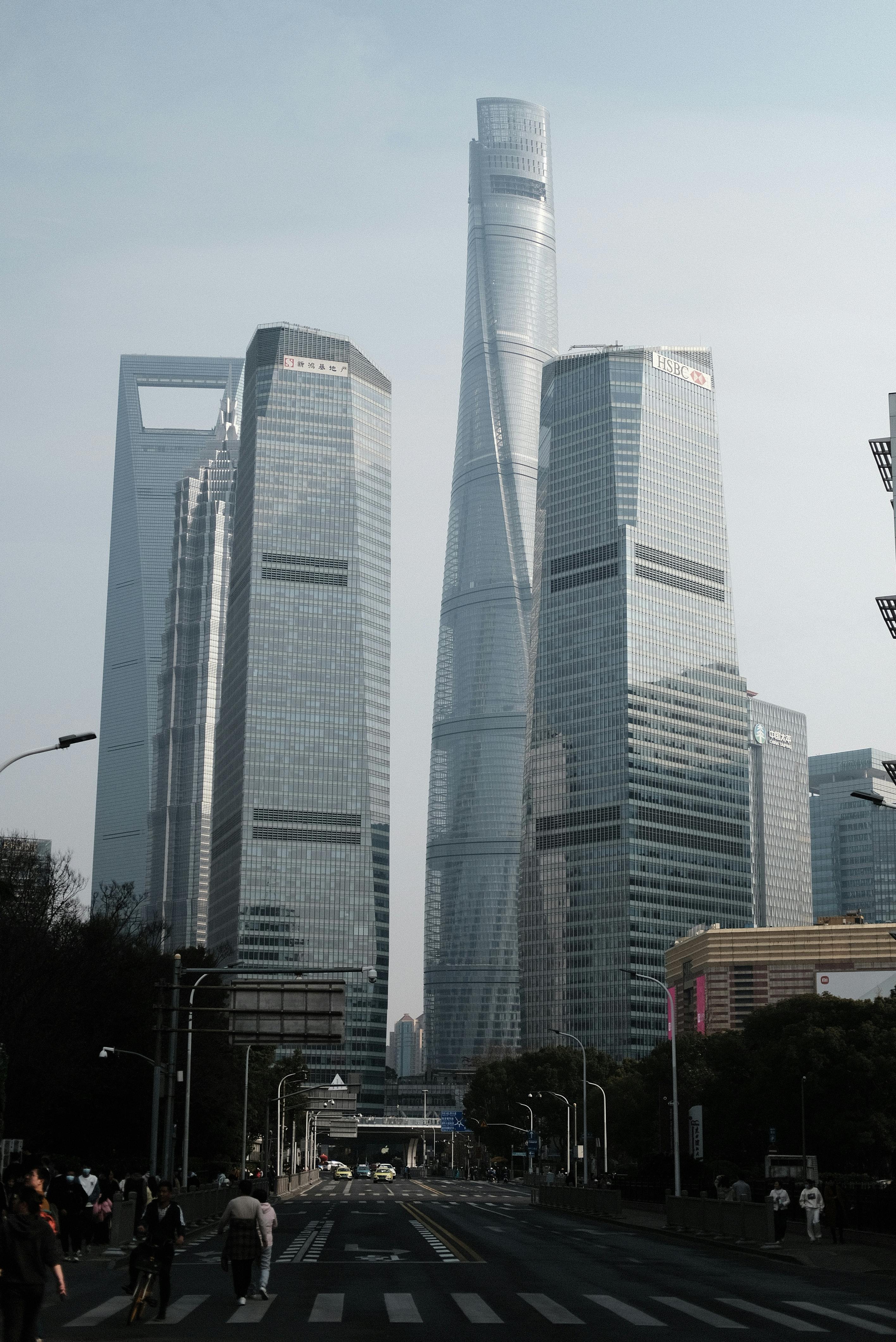 Shanghai Tower and Skyscrapers · Free Stock Photo