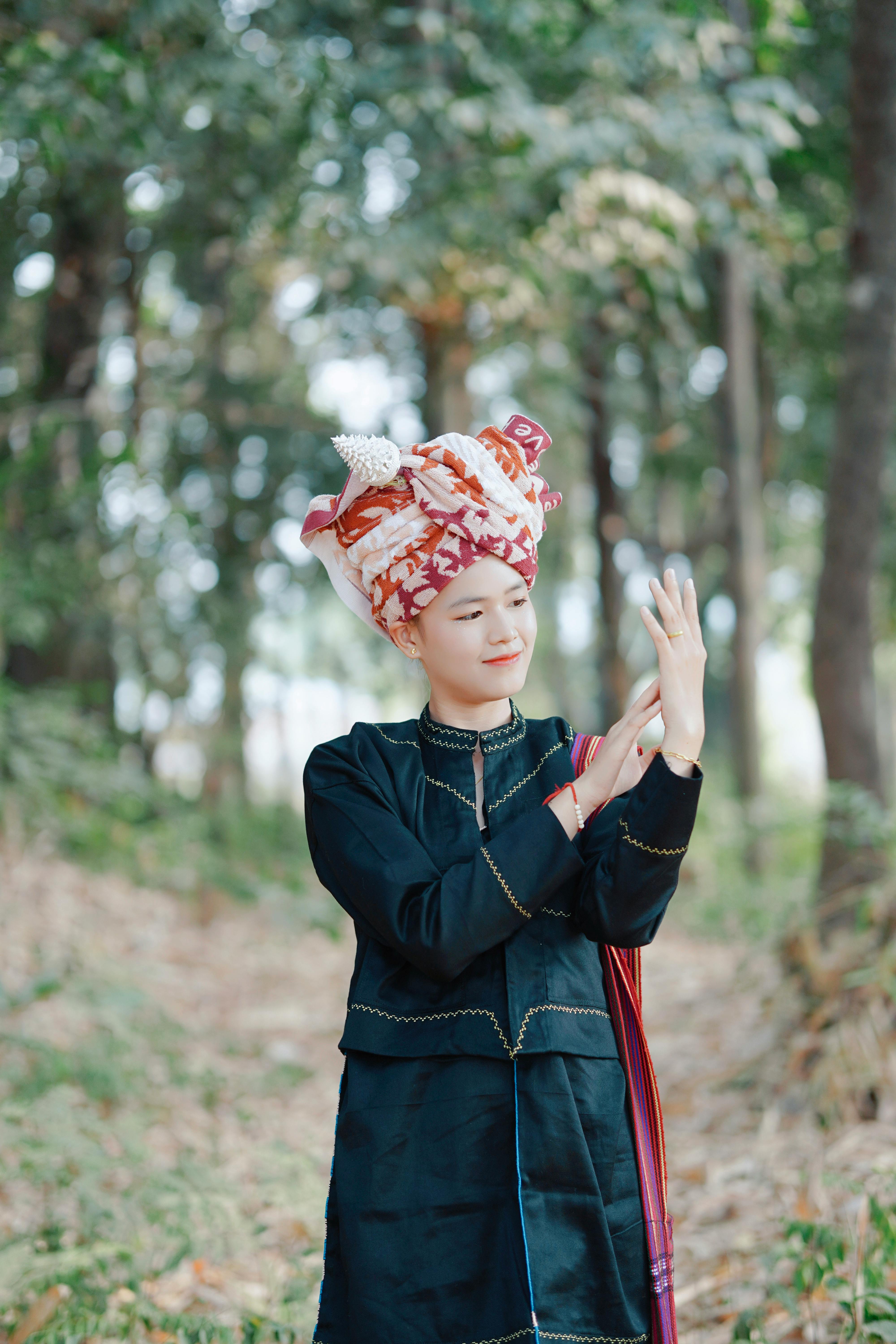 Model in Folklore Costume · Free Stock Photo