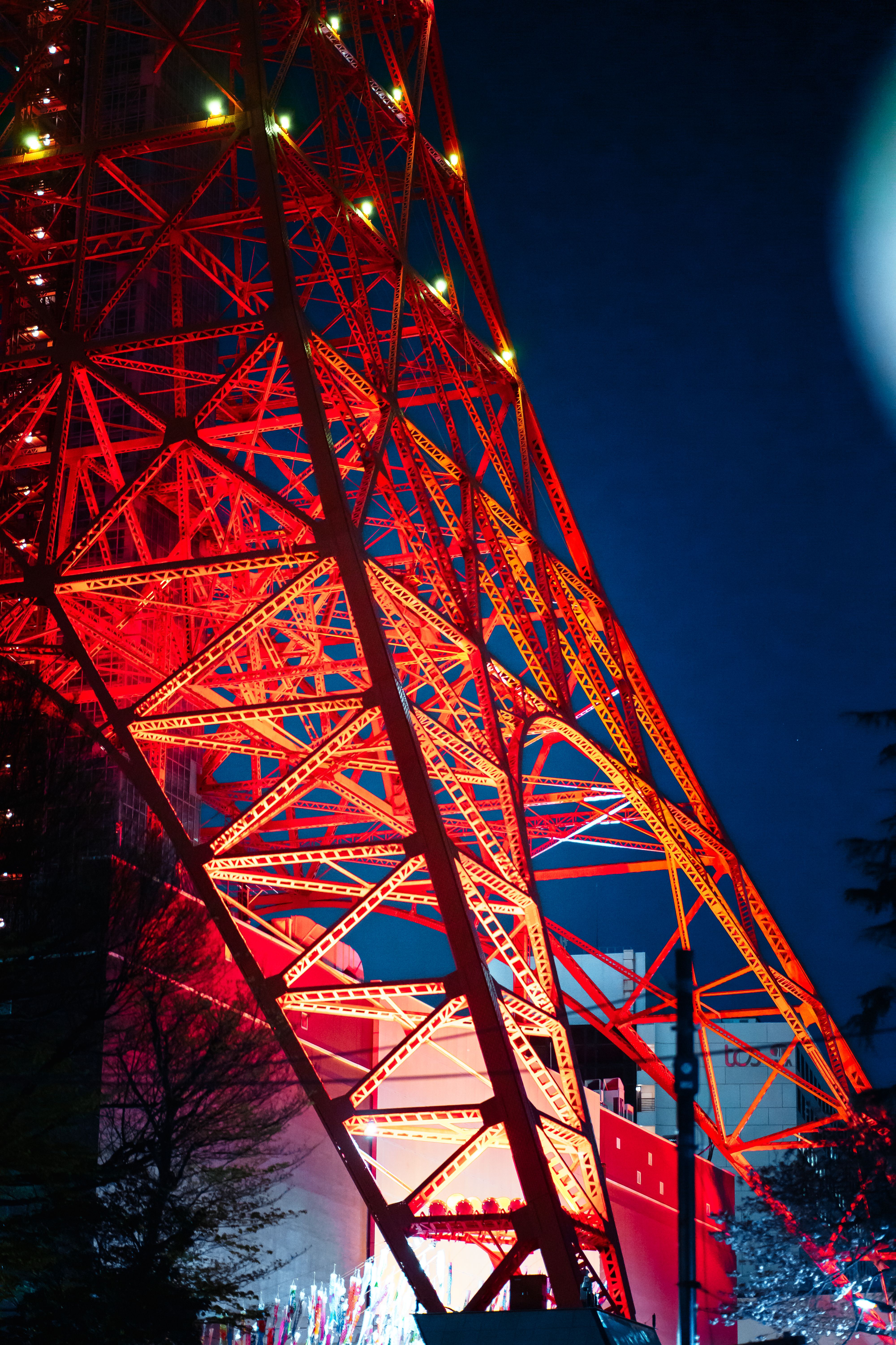 Red Tokyo Tower at Night · Free Stock Photo