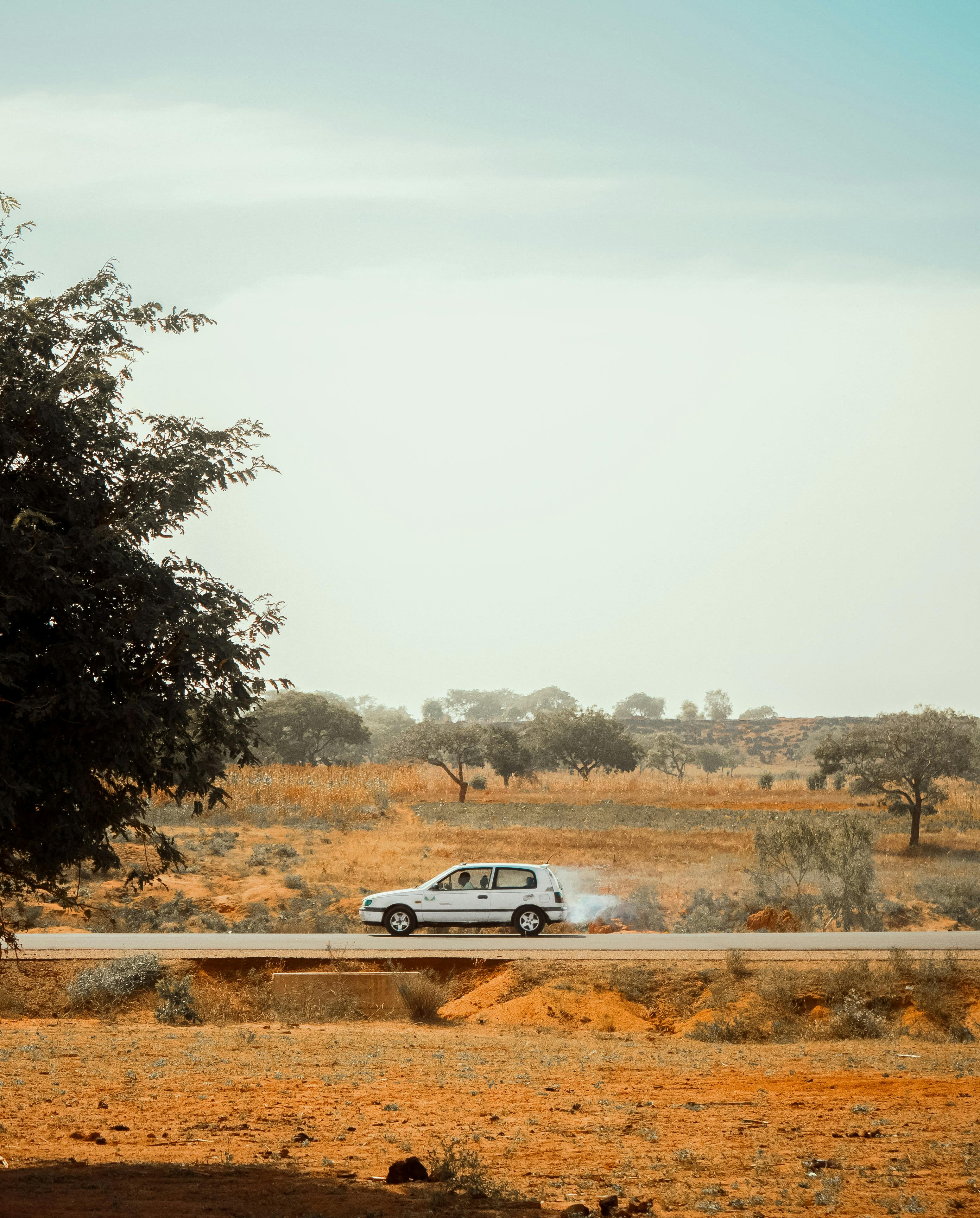 Car on Road in Countryside · Free Stock Photo