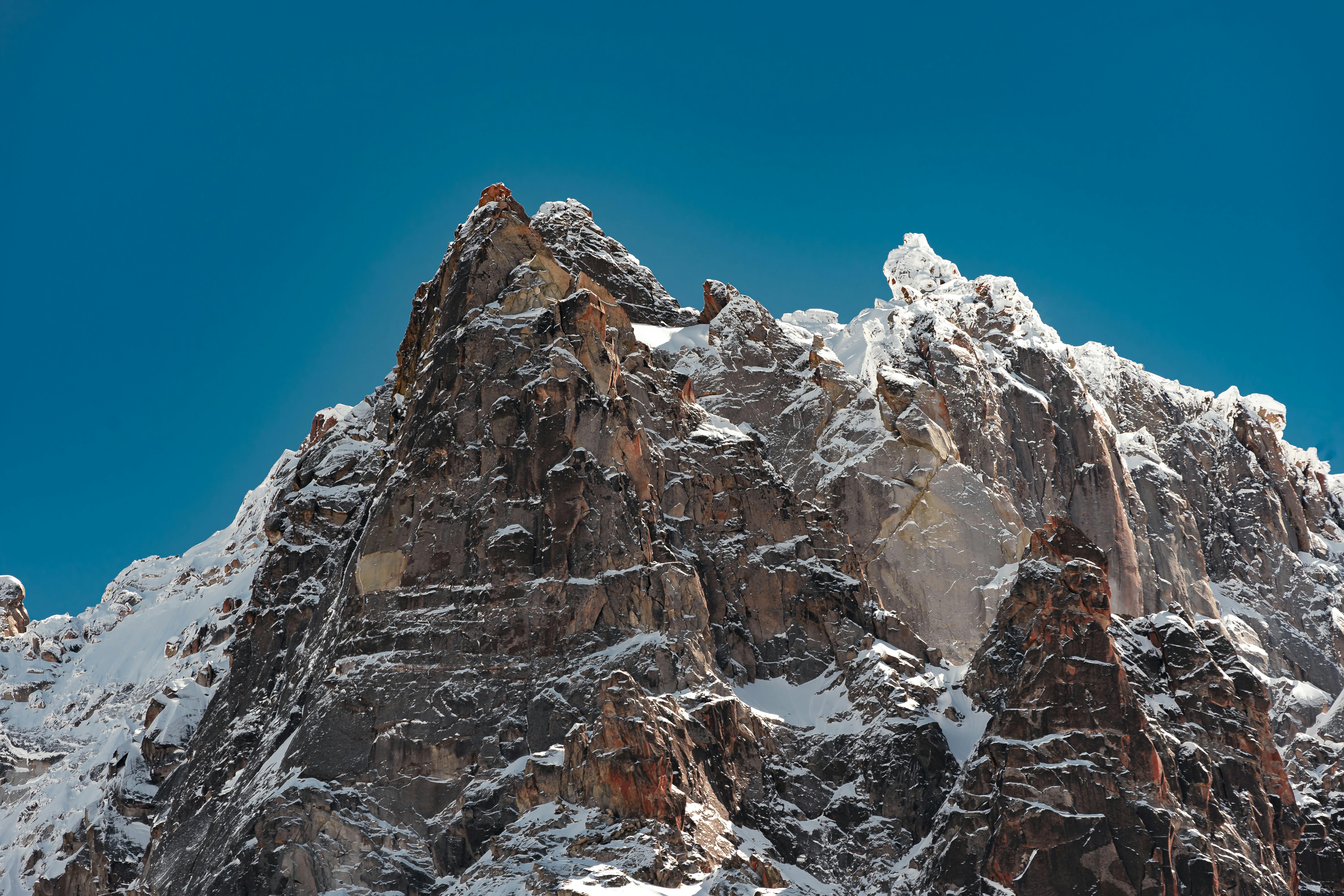 Barren Rugged Mountains · Free Stock Photo