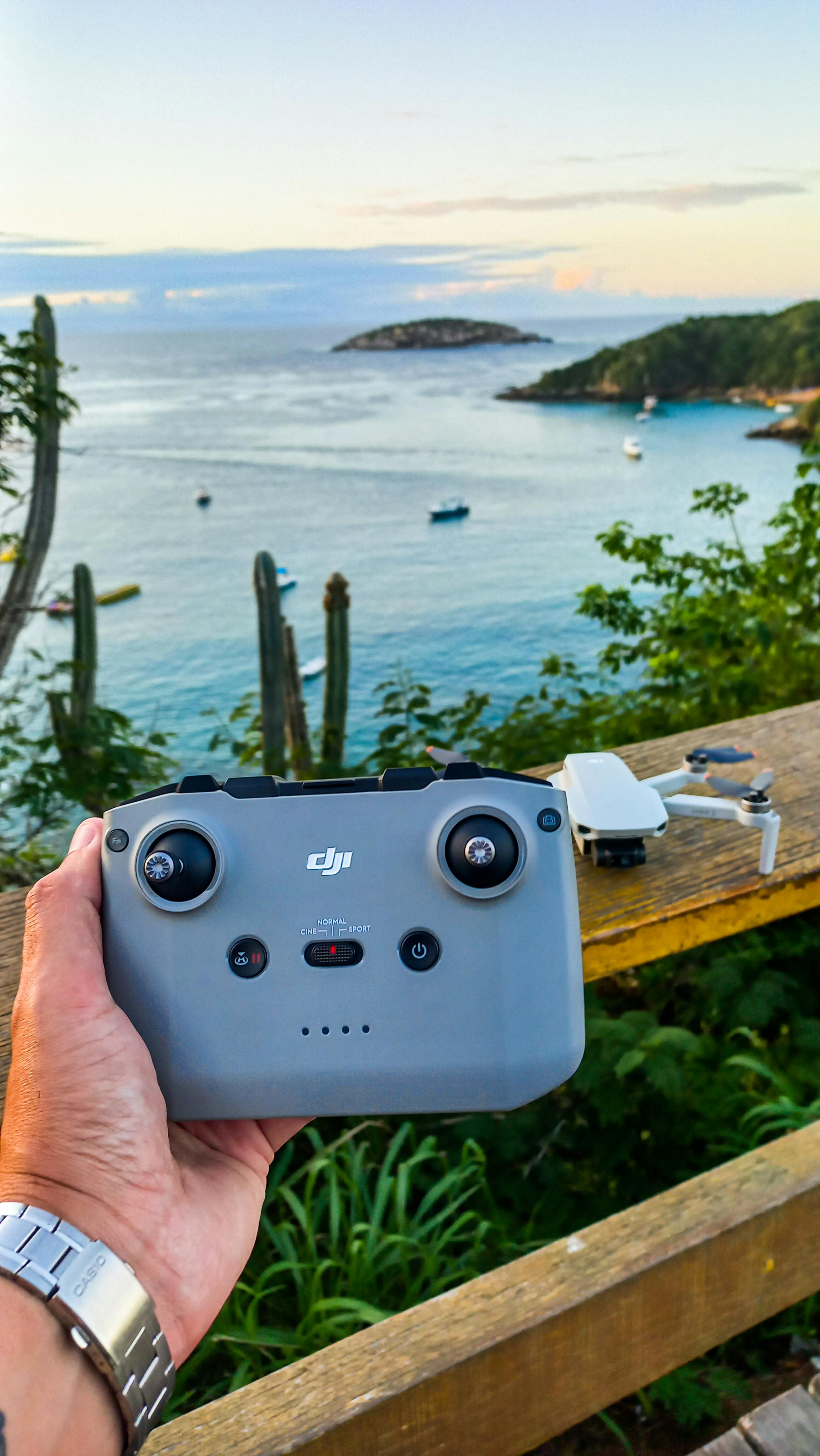 Hand Holding Drone Controller · Free Stock Photo