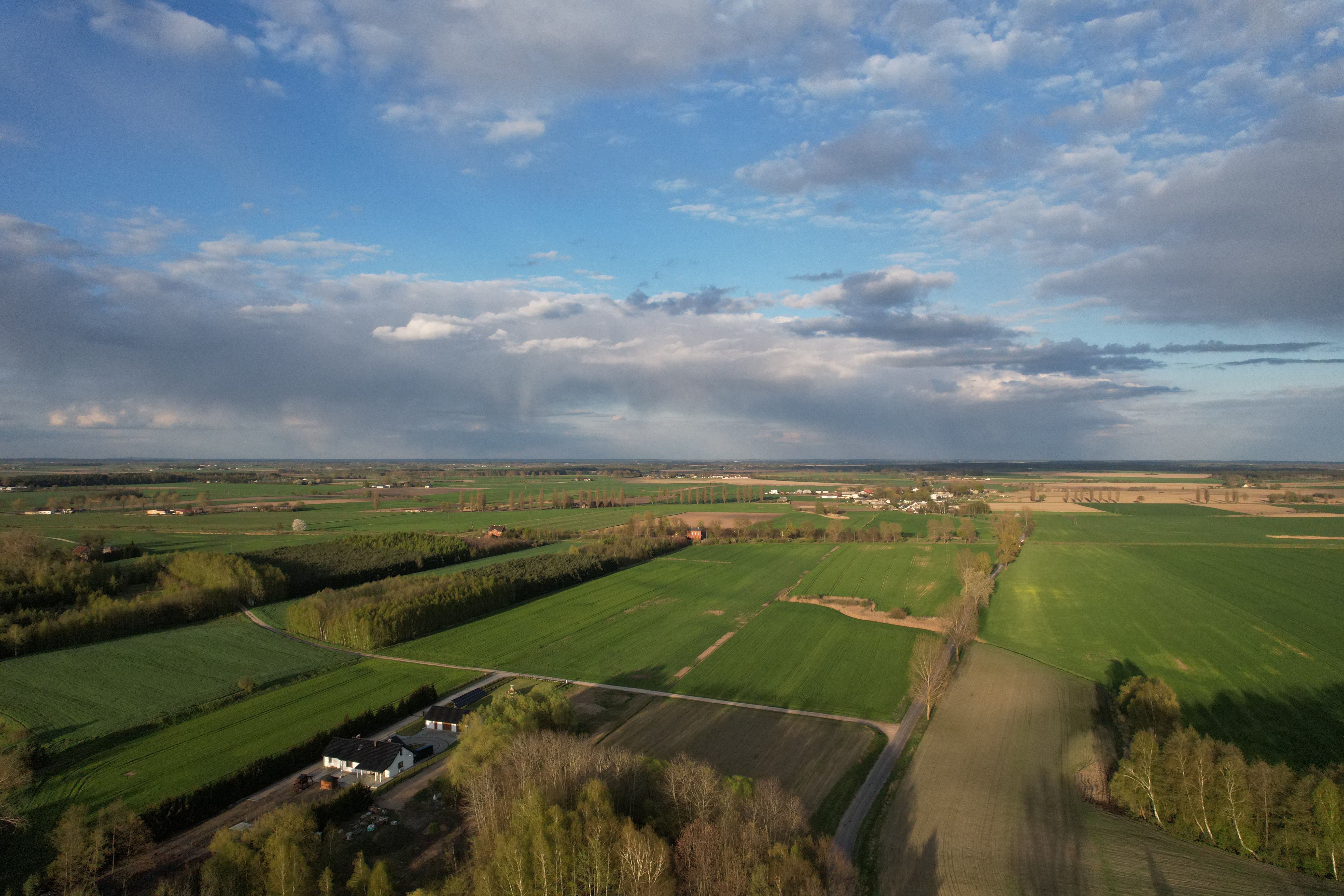Fields on Plains in Countryside · Free Stock Photo