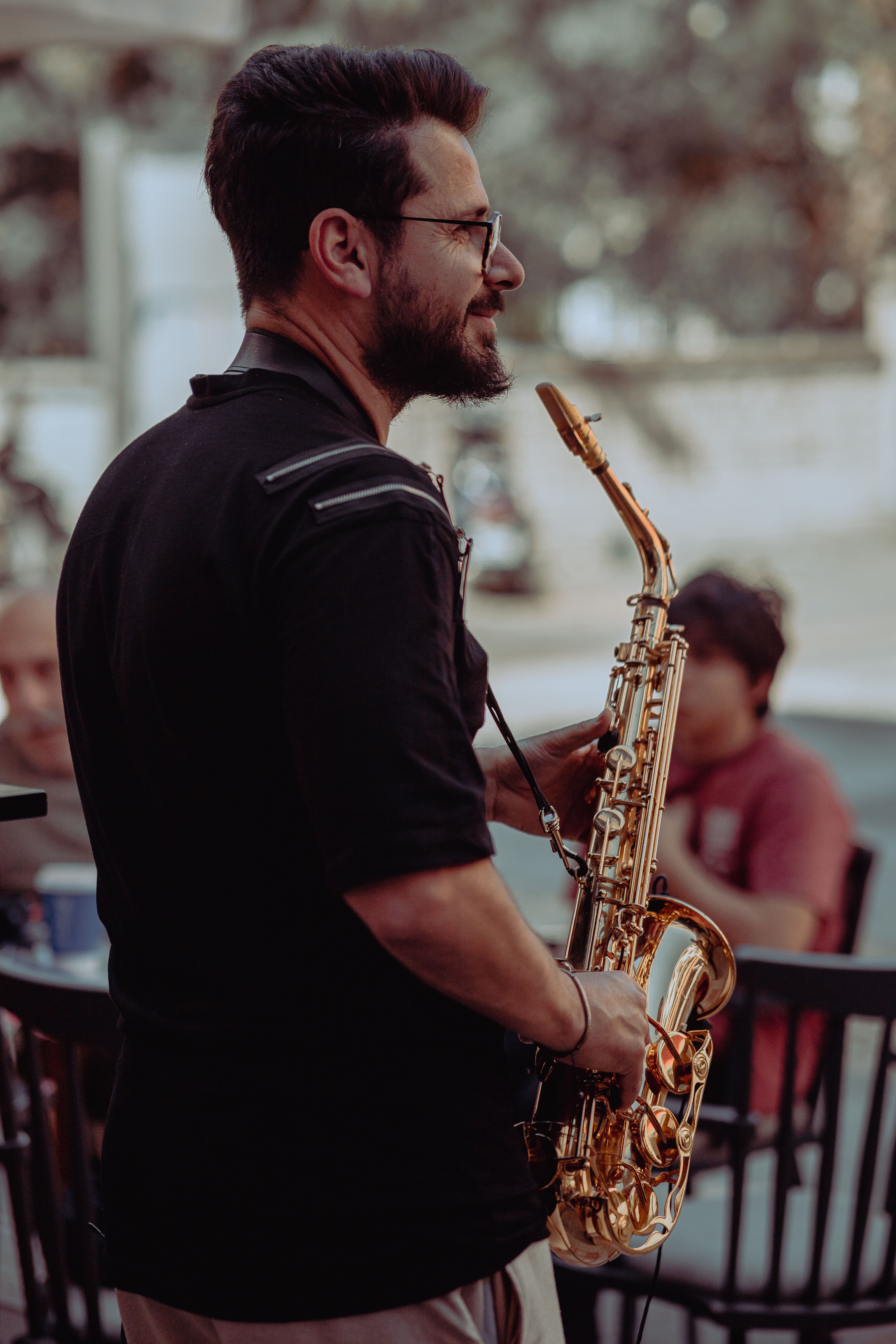 Man Playing Wind Instrument · Free Stock Photo